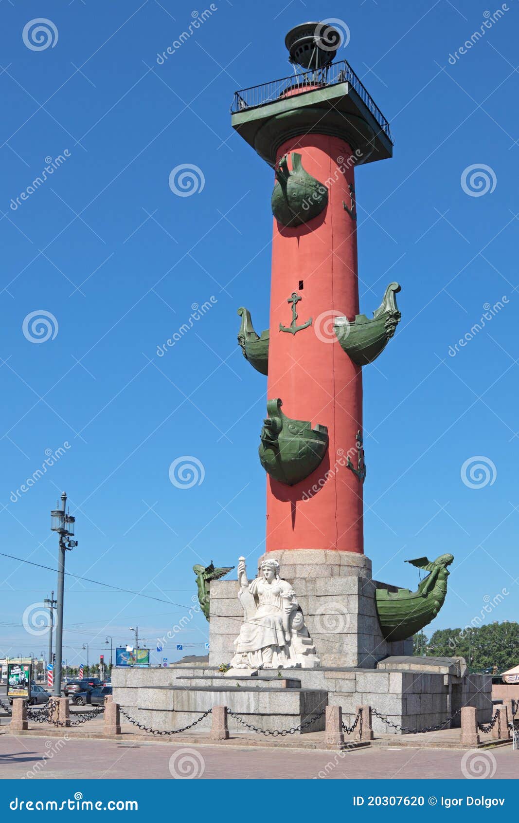 Rostral column editorial image. Image of rostral, monumentally - 20307620