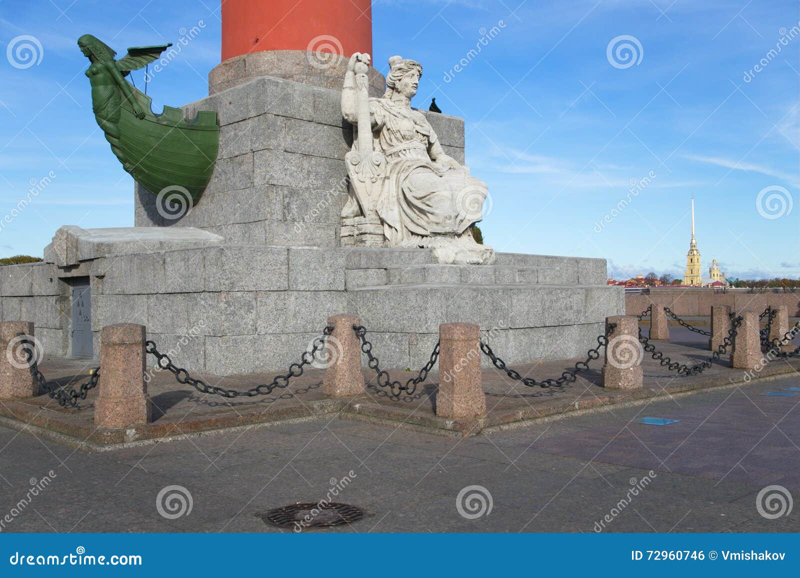 Rostral column stock photo. Image of square, sightseeing - 72960746