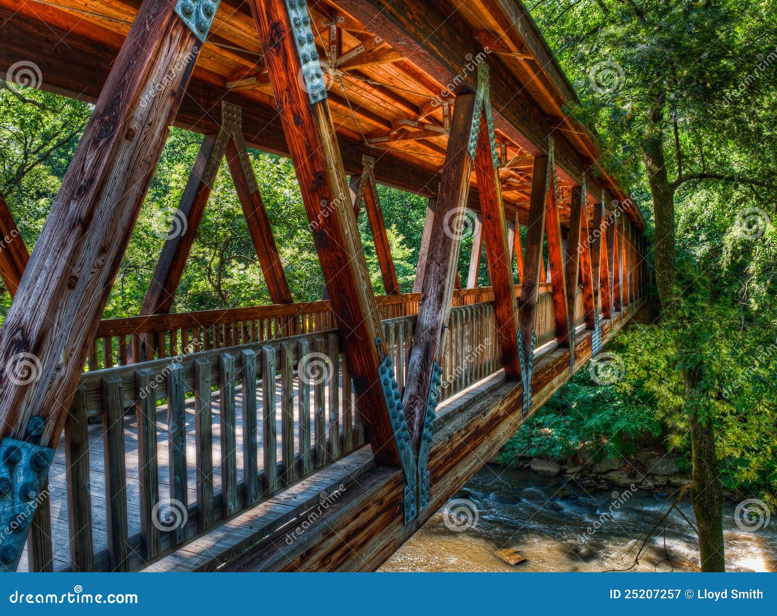 Roswell Mill Covered Bridge Stock Image - Image of georgia, roswell ...