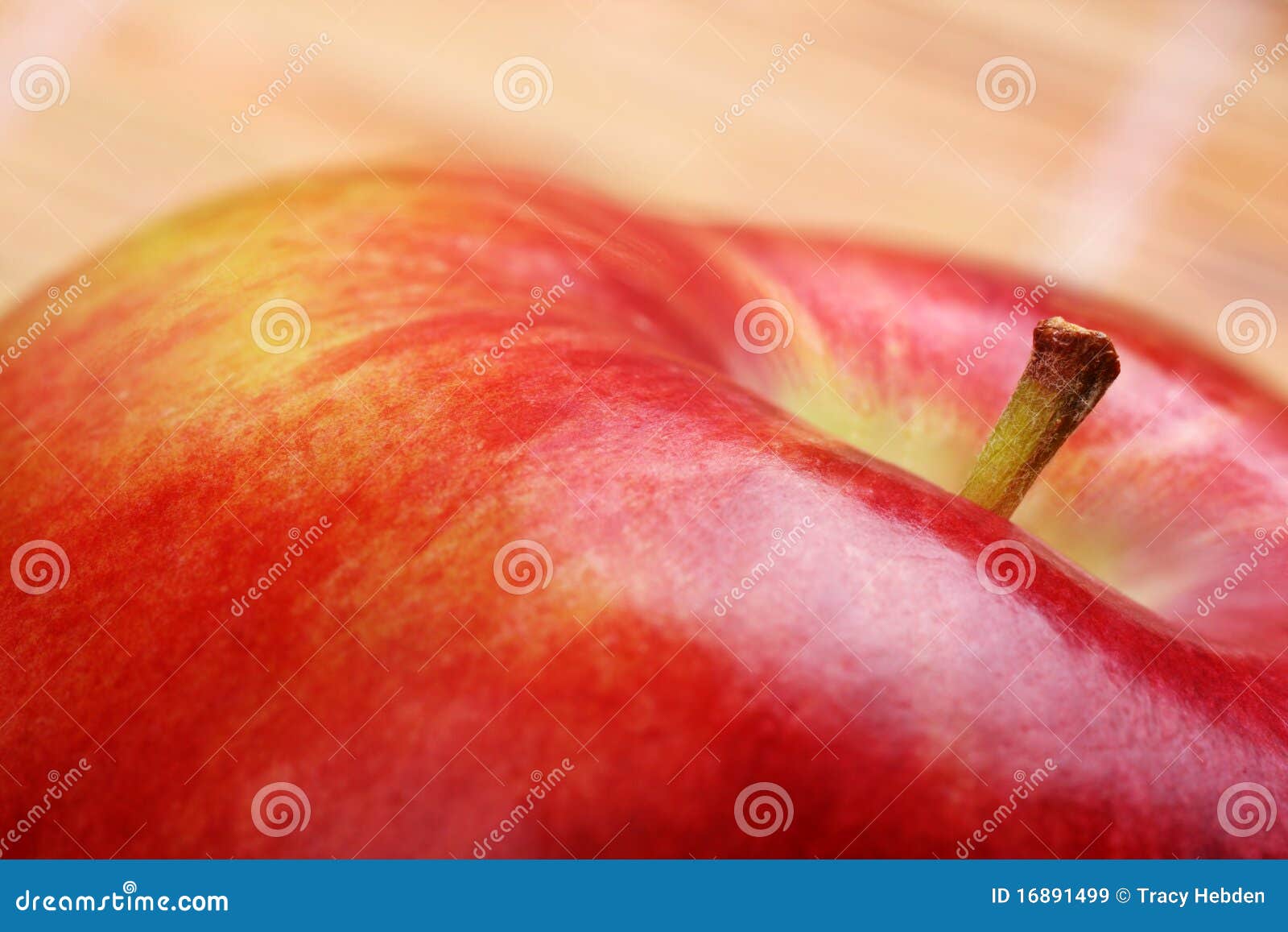 Rosy red apple stock image. Image of delicious, close - 16891499