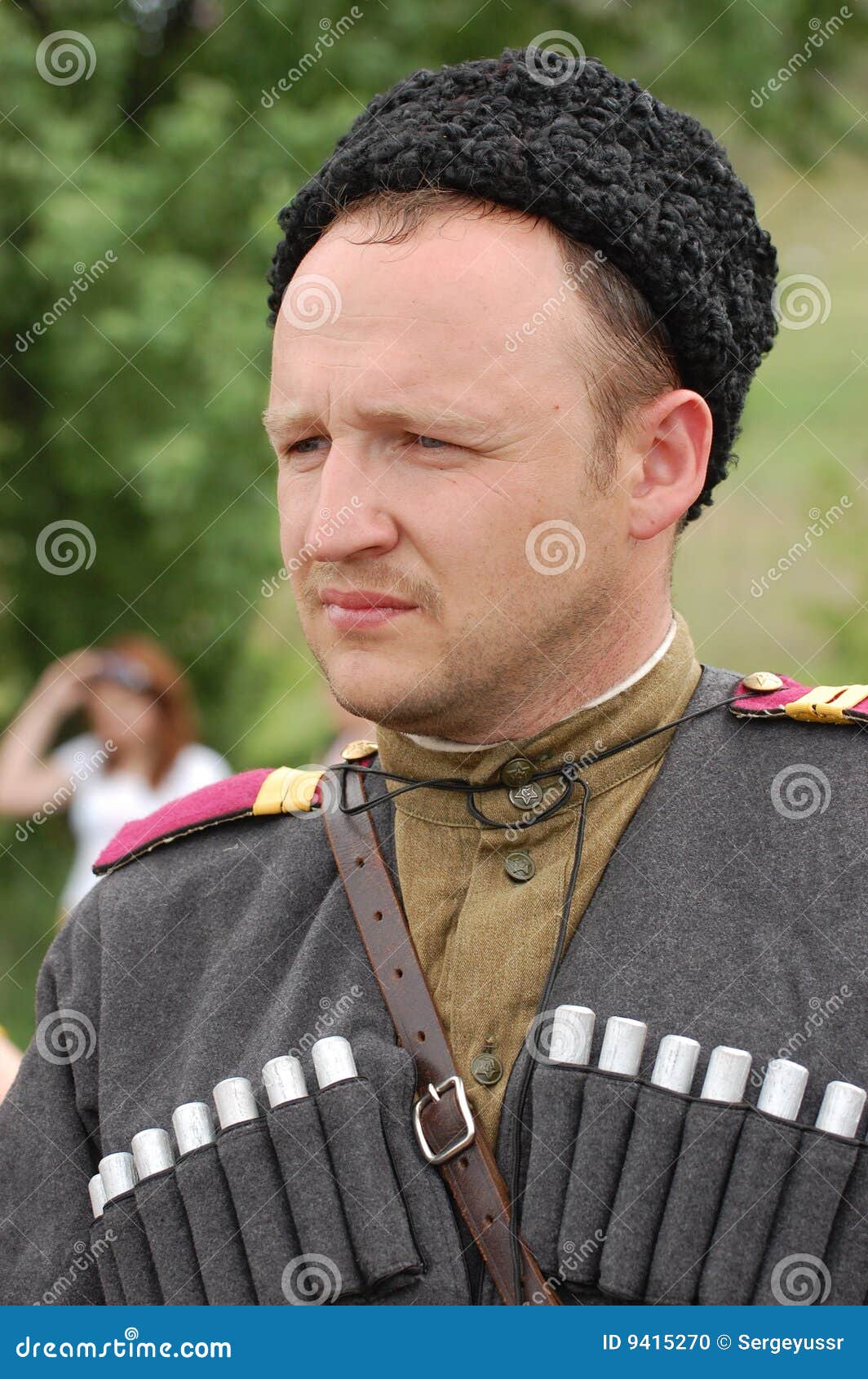 Rosyjski żołnierz ww2 zdjęcie stock. Obraz złożonej z osoba - 9415270