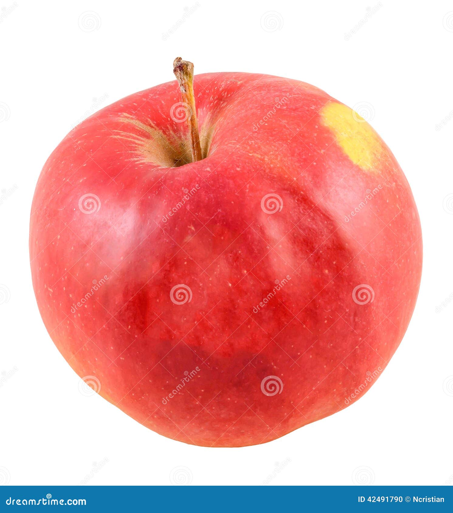 Rot-gelber Jonathan-Apfel, Lokalisiert Stockfoto - Bild von gesundheit ...