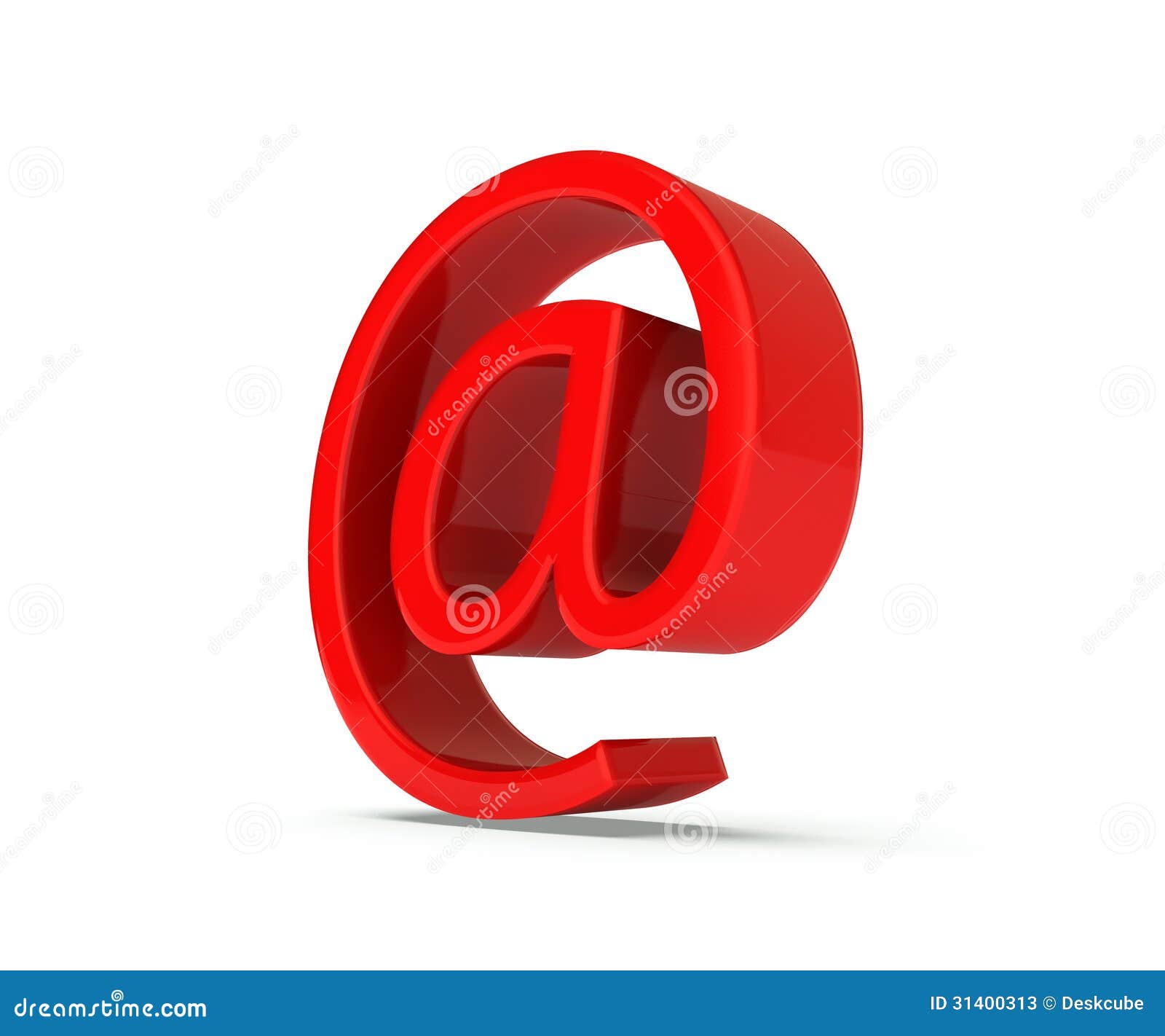 Rot am Symbol. Bild 3d stock abbildung. Illustration von übertragung ...