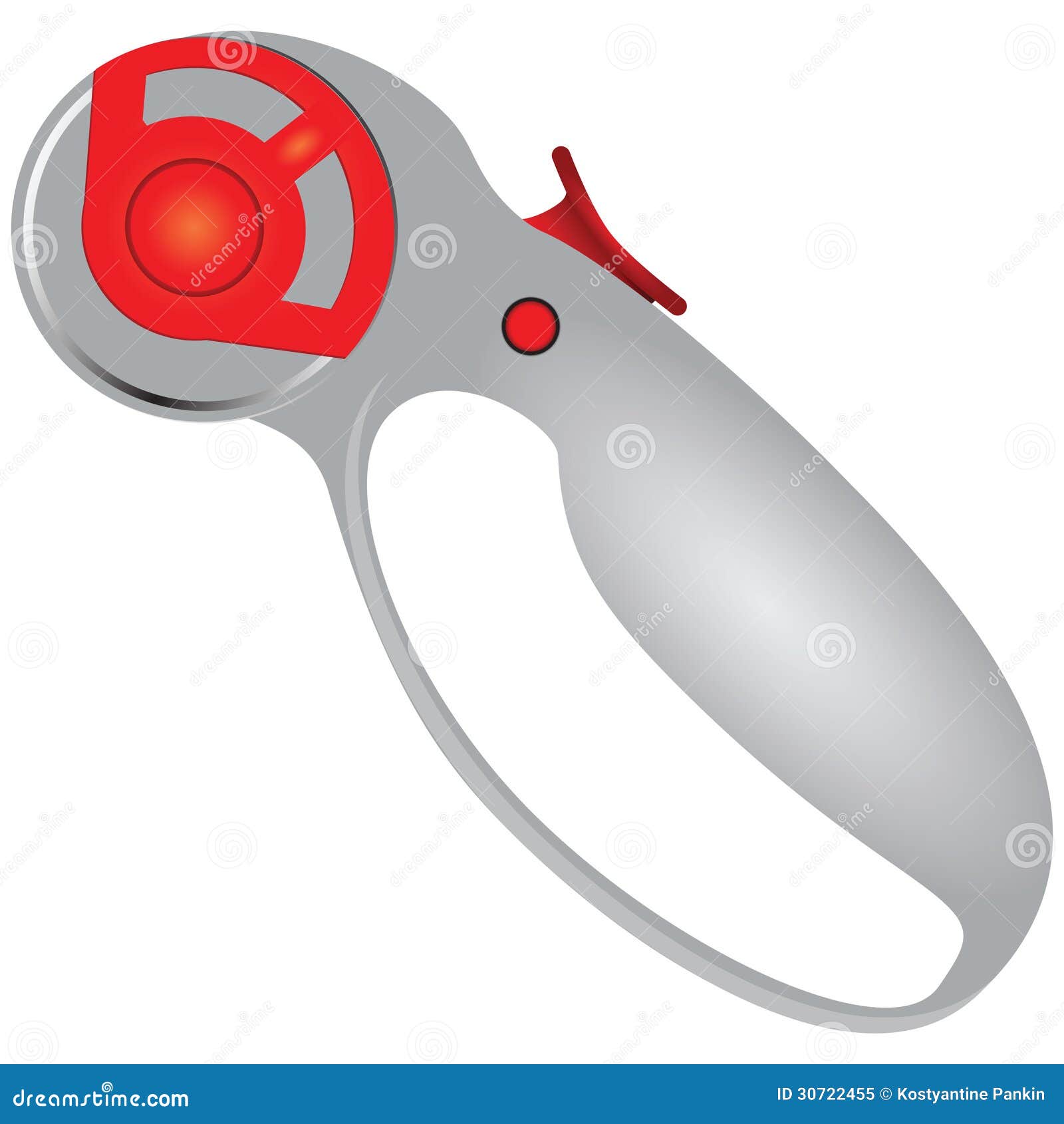 Rotary cutter stock vector. Illustration of quilt, homemade - 30722455