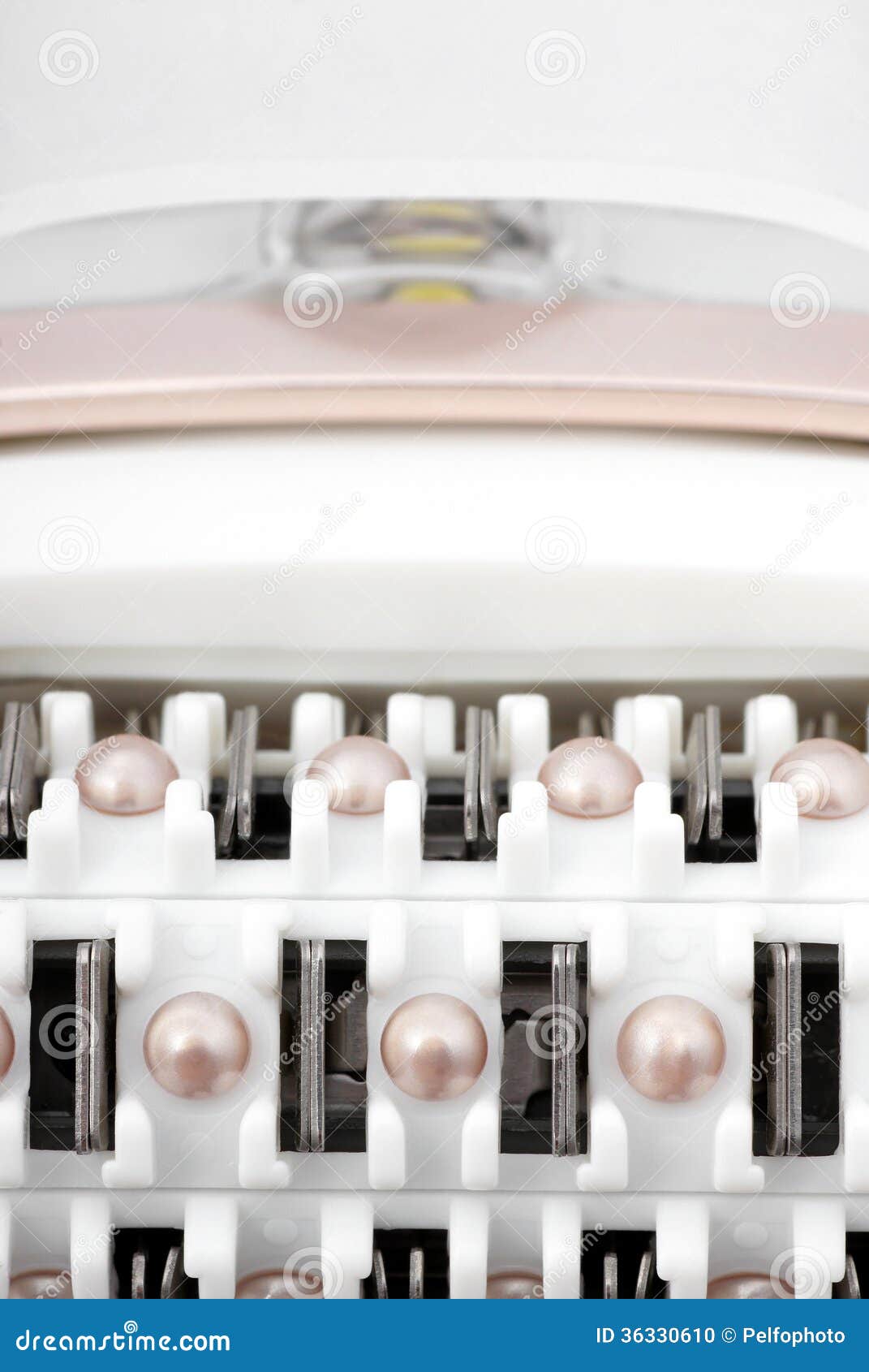 Rotary epilator head. stock photo. Image of forceps, copy - 36330610