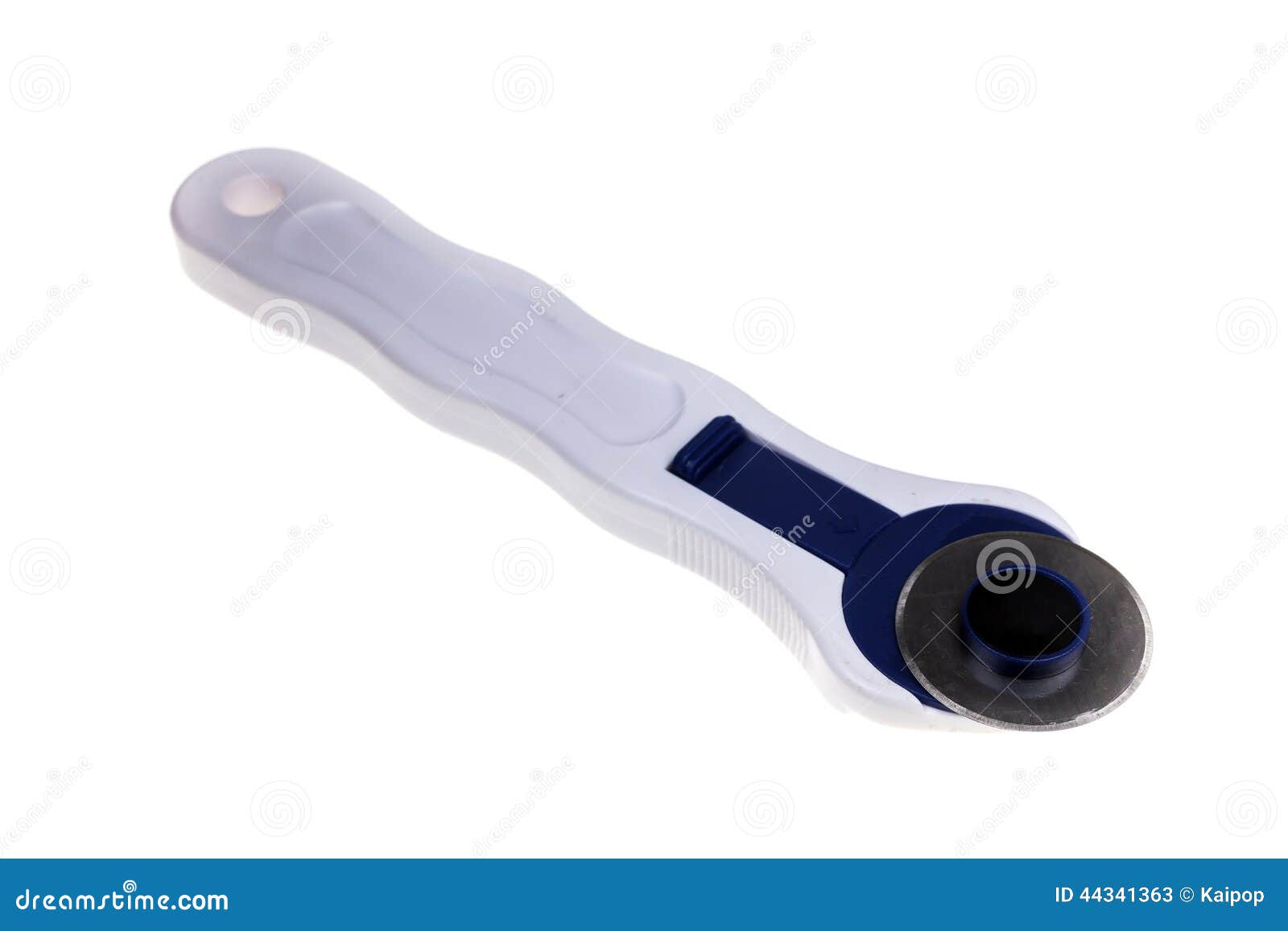 Rotary knife cutter stock image. Image of cutout, knife - 44341363