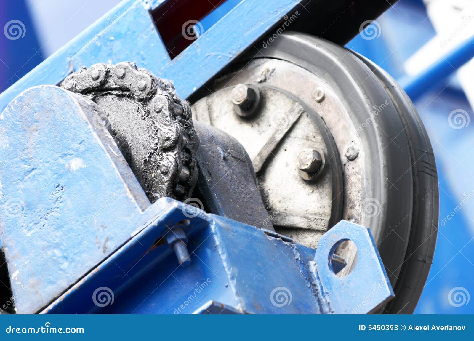Rotary Parts of Lifting Mechanism Stock Image - Image of high, rotary ...
