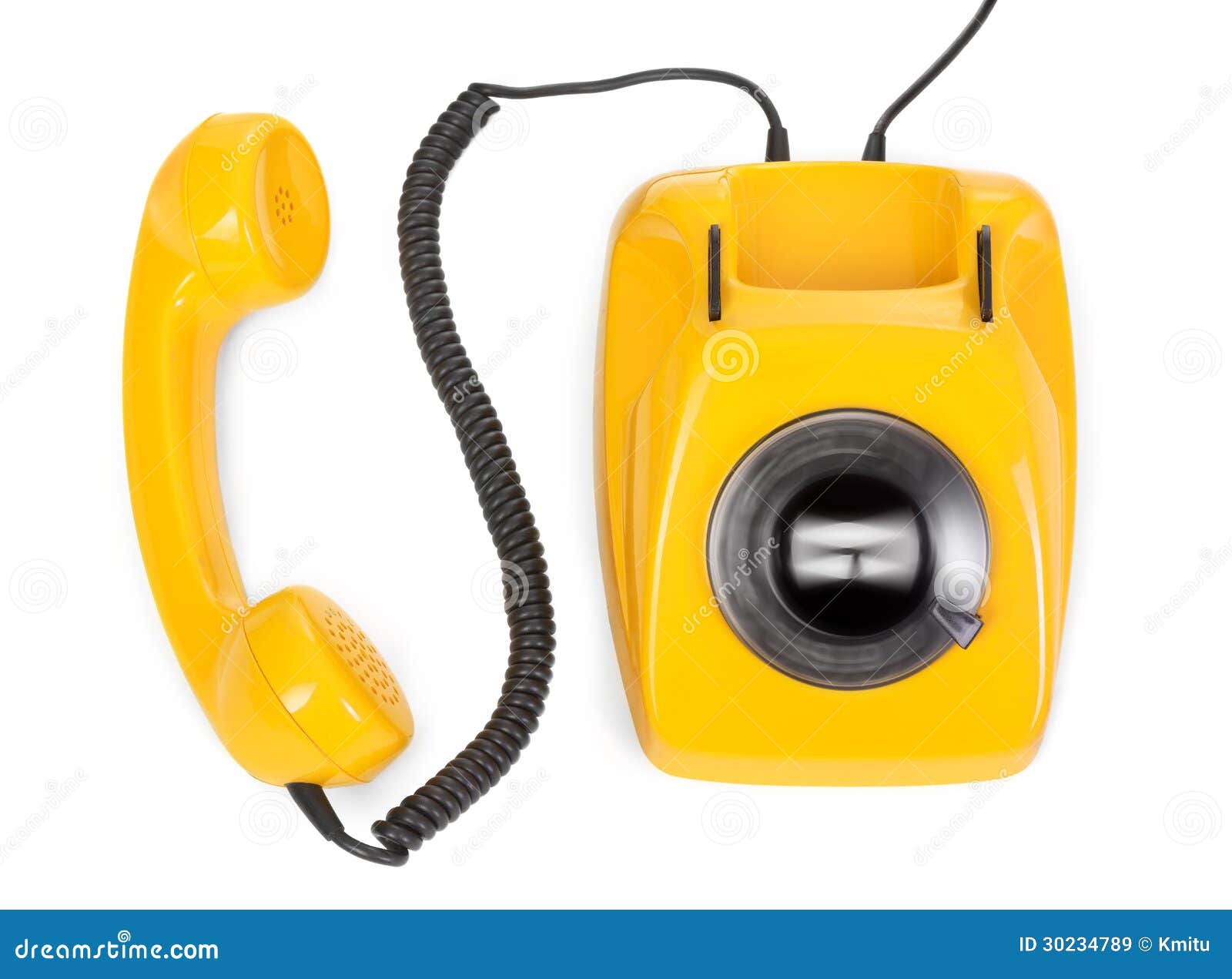 Rotary Phone with Spinning Dial Stock Image - Image of background ...
