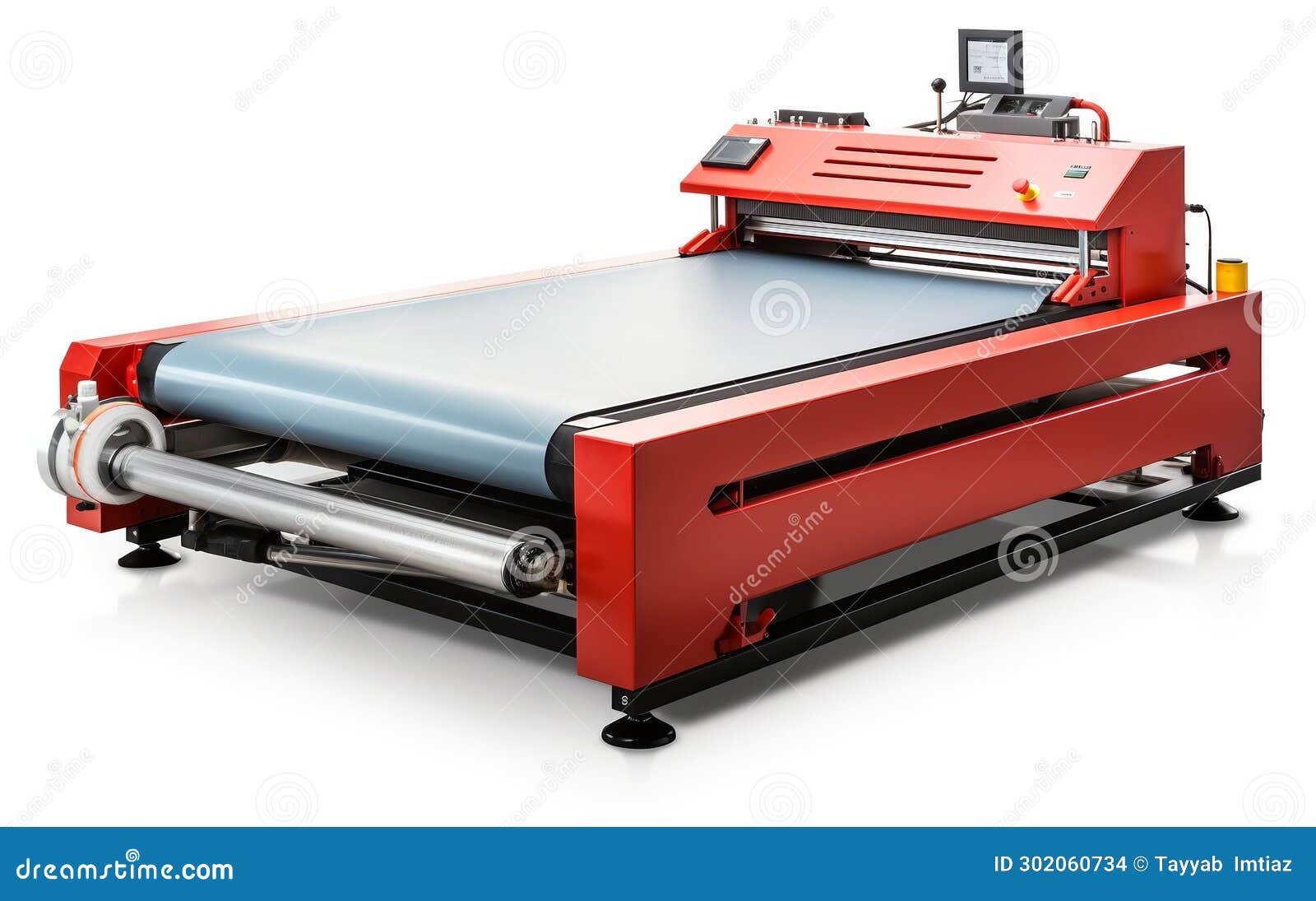 Rotary Screen Printing Device Isolated On Transparent Background ...