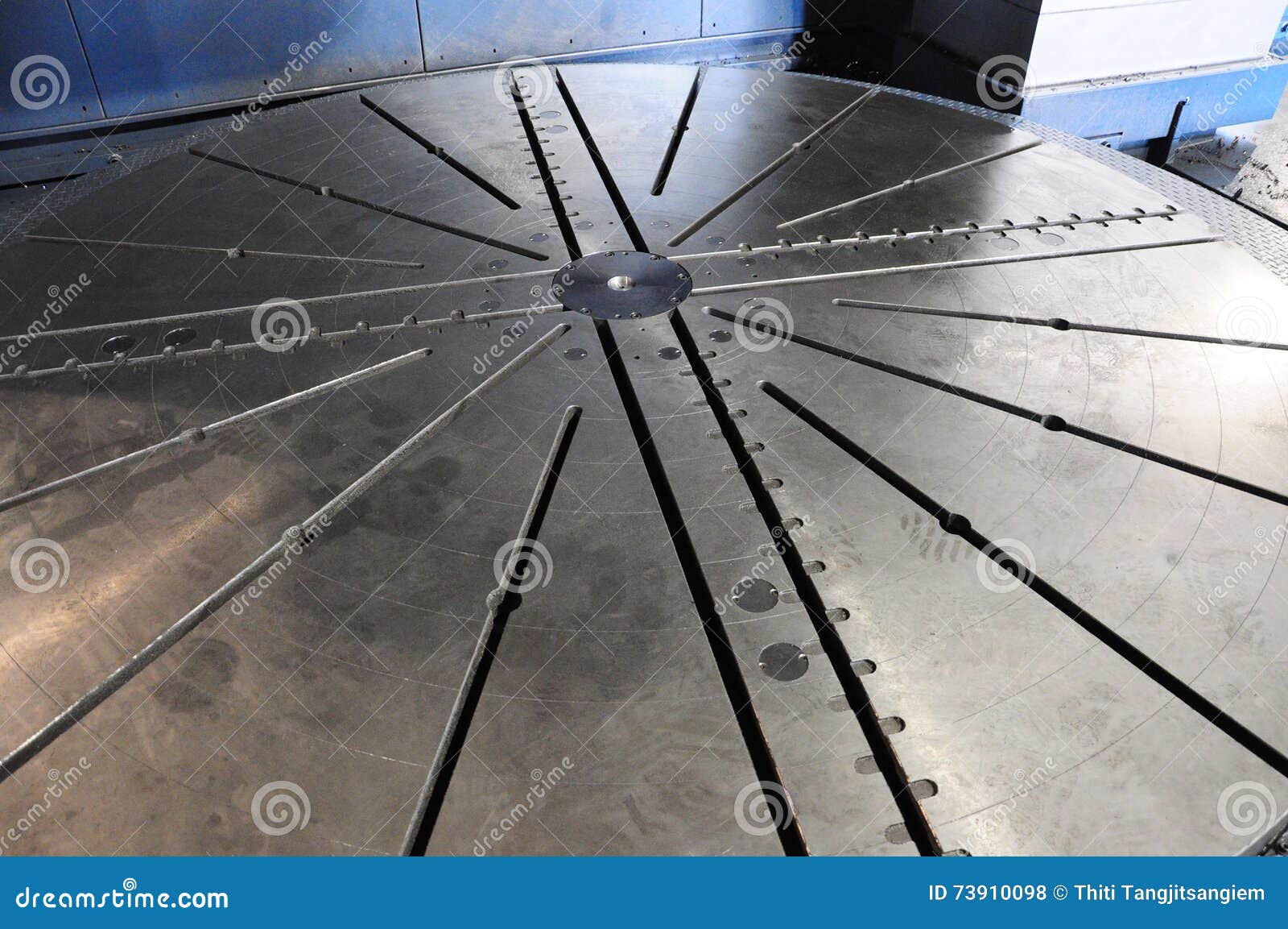 Rotary table stock photo. Image of gear, horizontal, cutting - 73910098
