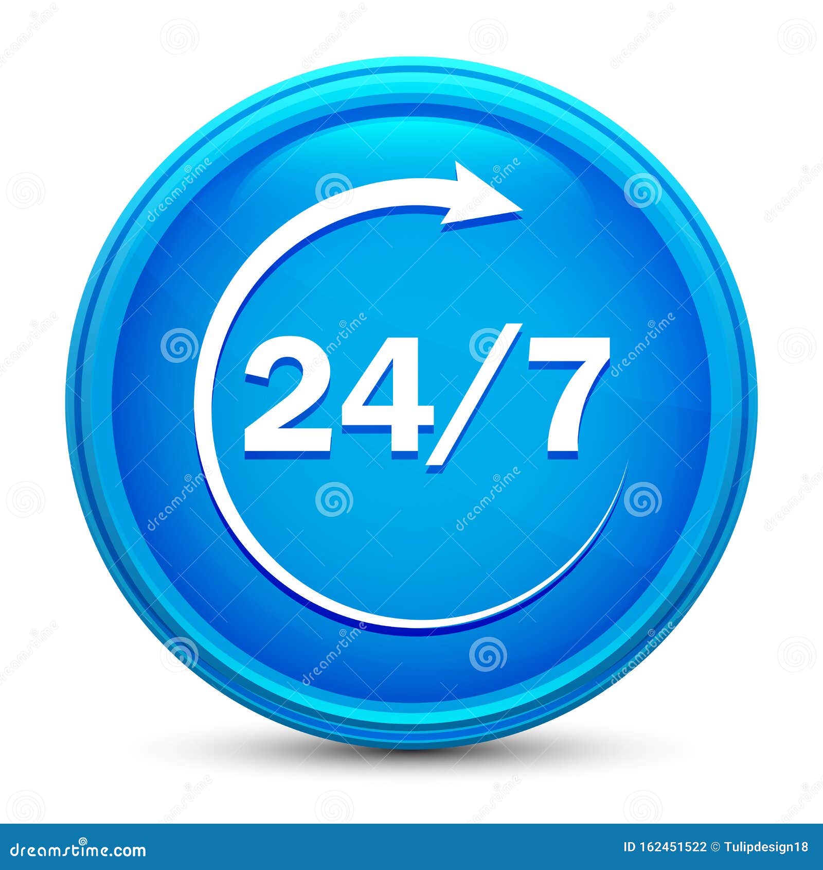 Rotate The Blue Arrow Stock Image | CartoonDealer.com #20151055