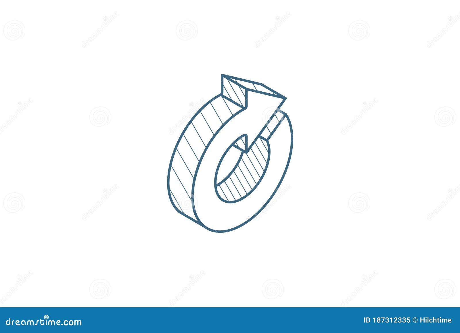 Rotate Arrow Icon Vector Illustration | CartoonDealer.com #102446756
