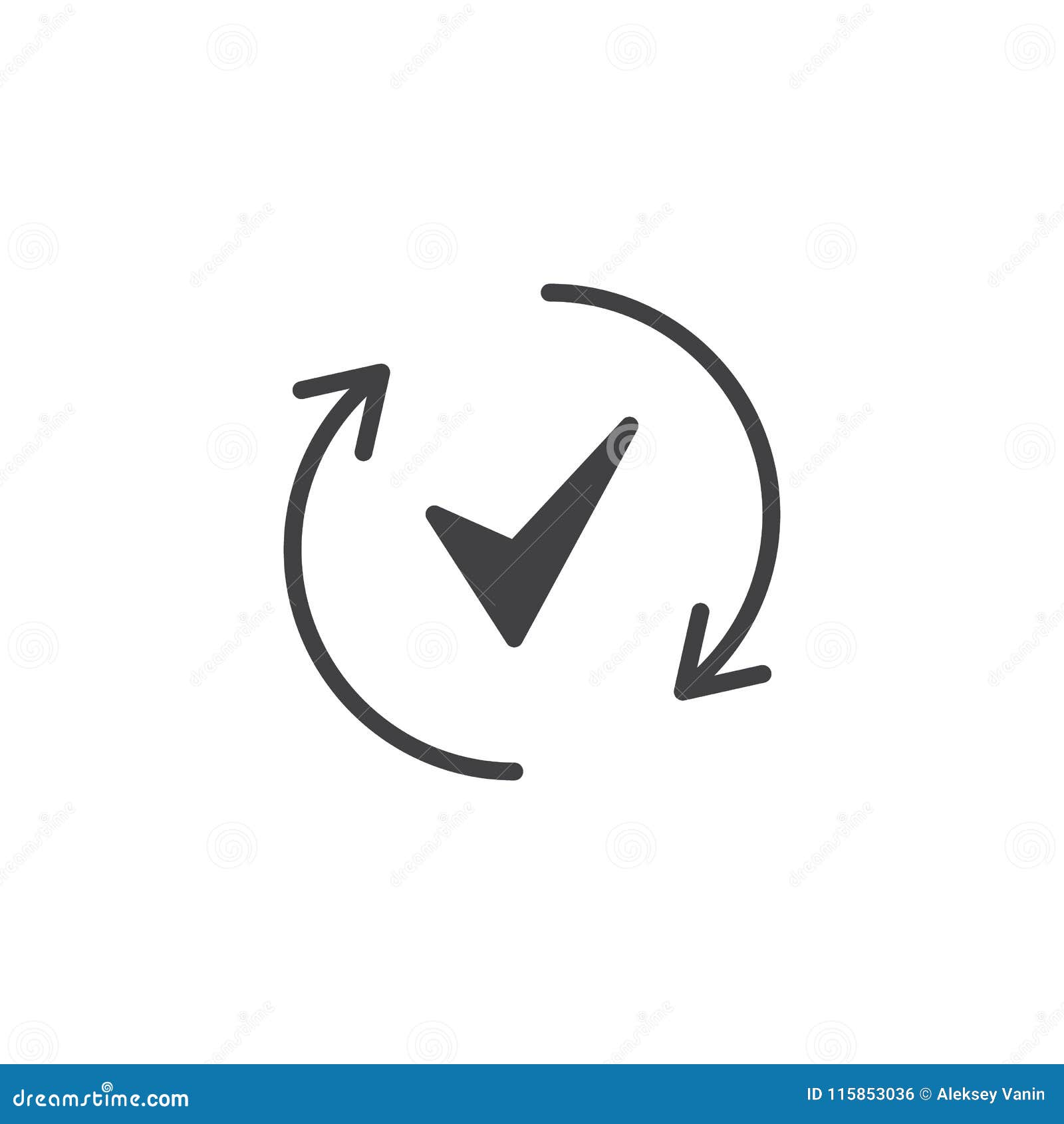 Rotate Arrows Icon. Signs And Symbols Can Be Used For Web, Logo, Mobile ...