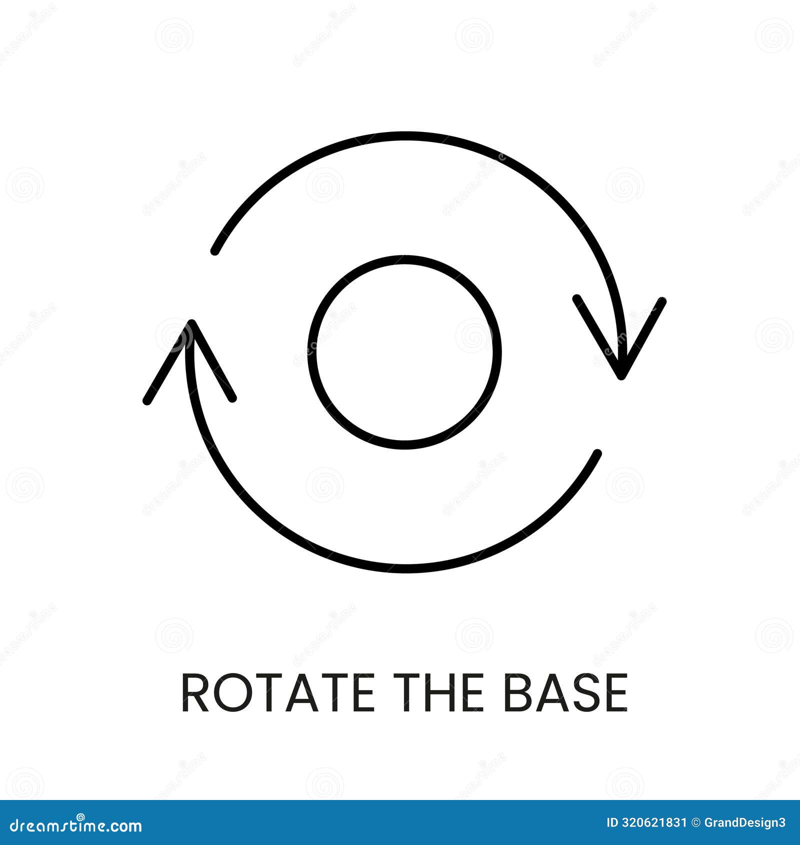 Rotate the Base Icon Lines Vector for Packaging on CCTV Camera with ...