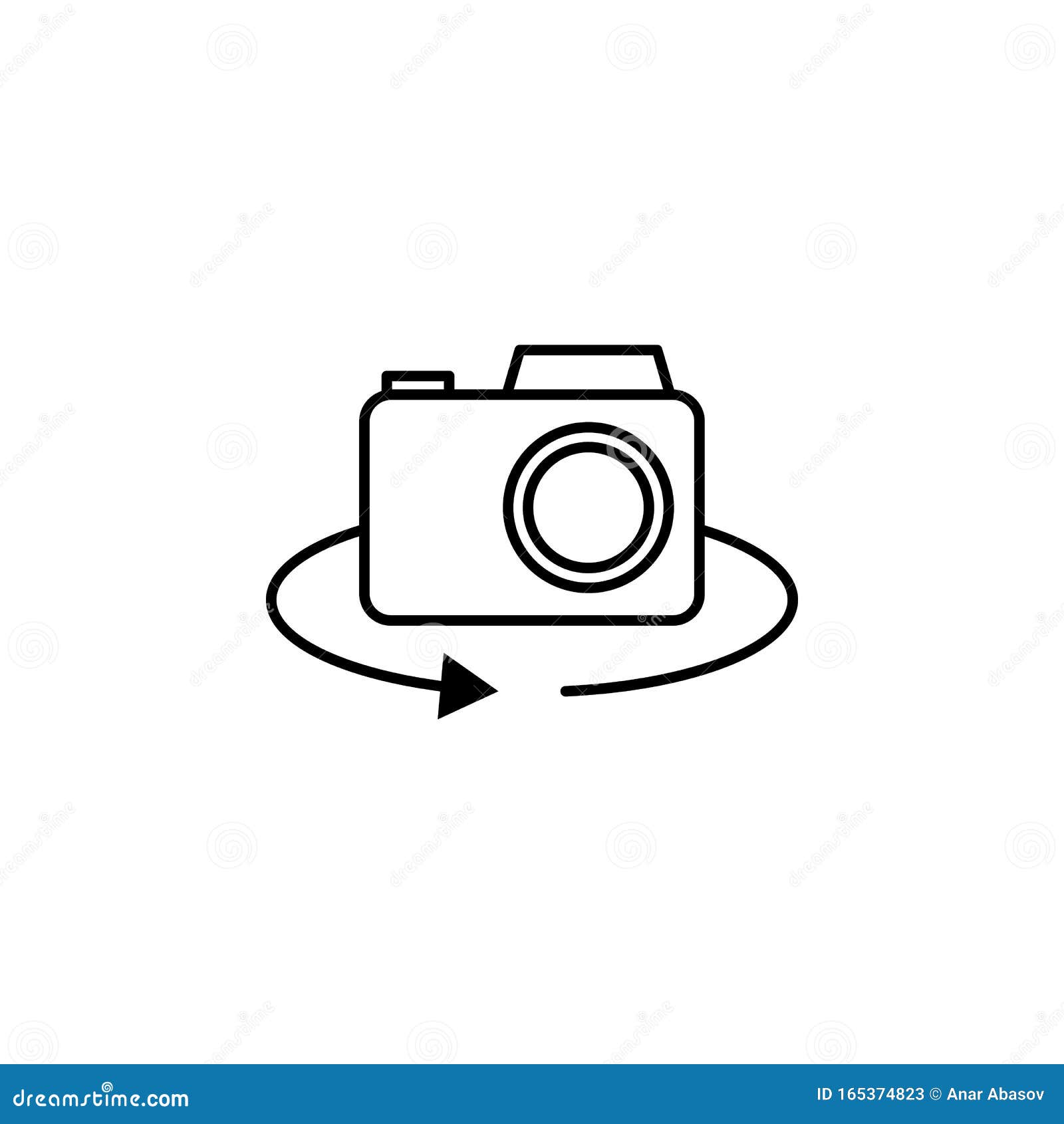 Rotate Camera. Element of Photography Icon for Mobile Concept and Web ...
