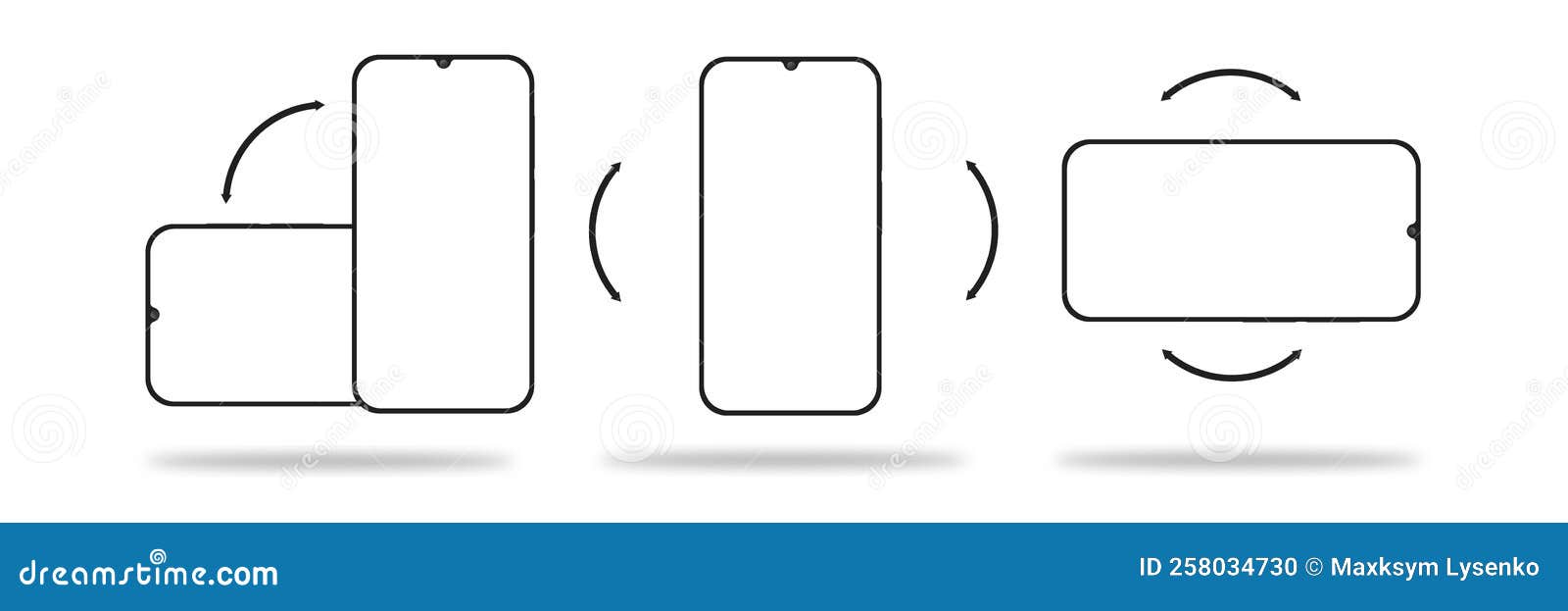 Rotate Mobile Phone. Device Rotation Symbol. Turn Your Device Stock ... Rotate Mobile Phone. Device Rotation Symbol. Turn Your Device Stock ...
