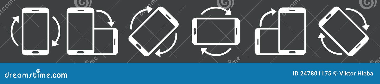Rotate Mobile Phone Icon. Mobile Screen Rotation. Turn Your Device ... Rotate Mobile Phone Icon. Mobile Screen Rotation. Turn Your Device ...