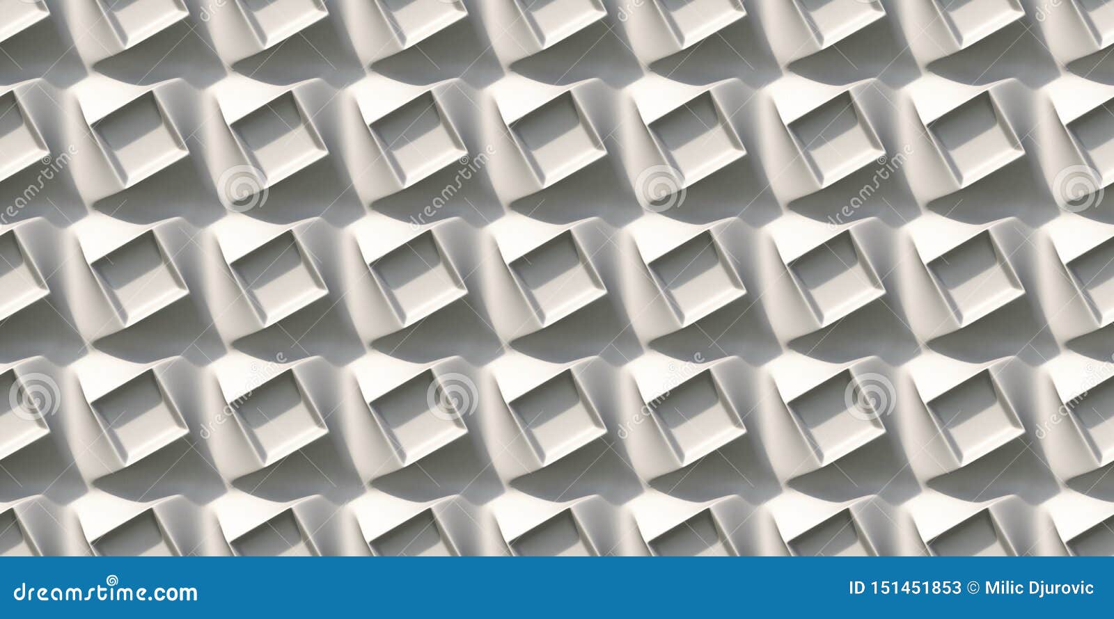 Rotated Square Abstract Background 3D Stock Illustration - Illustration ...