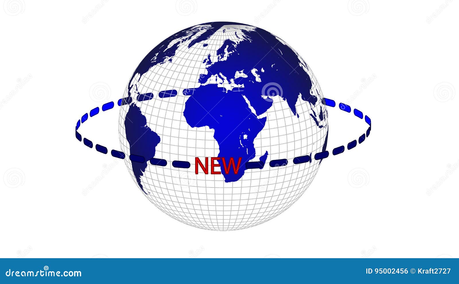 Rotating abstract globe stock vector. Illustration of internet - 95002456