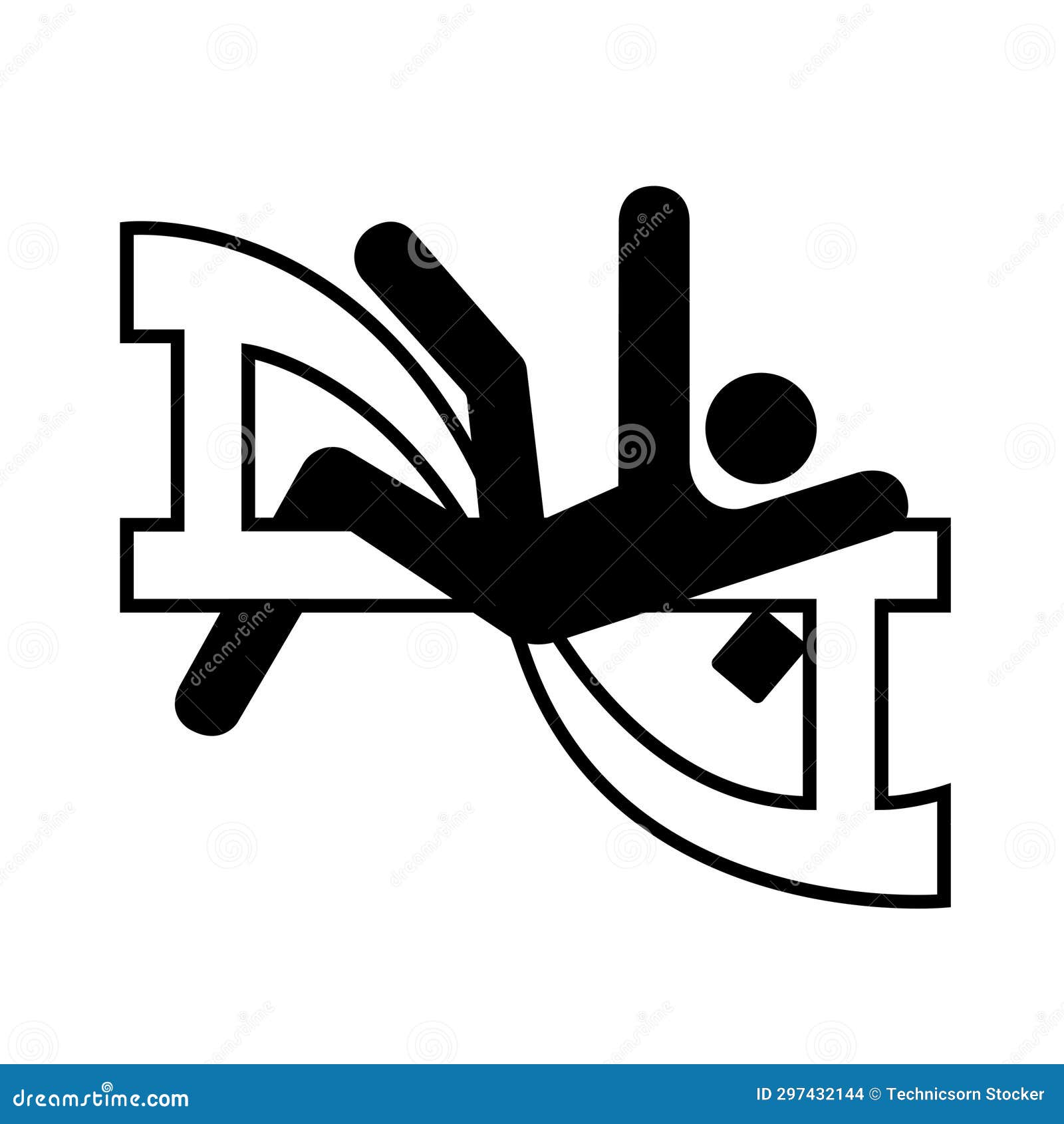Rotating Agitator Black Icon,Vector Illustration, Isolate on White ...