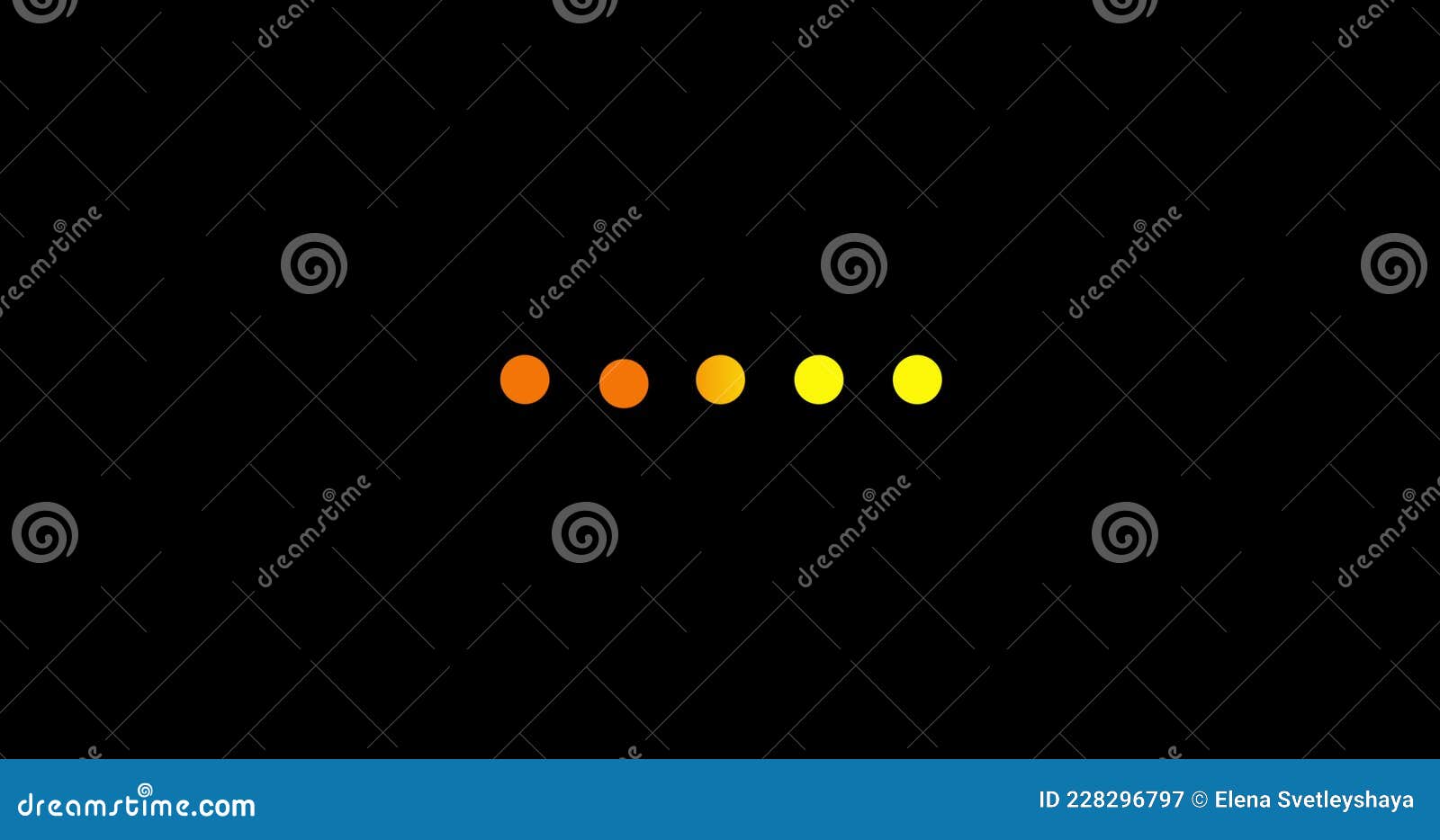 Rotating Balls Animation for Loader Screen. Loading Animation of ...
