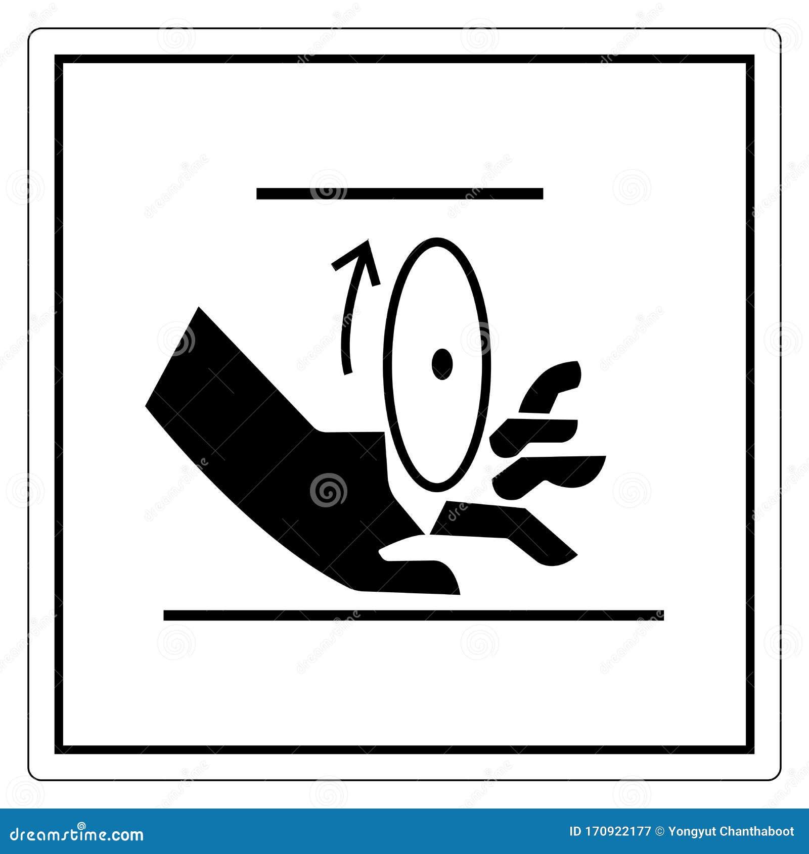 Rotating Blade Symbol Sign, Vector Illustration, Isolate on White ...