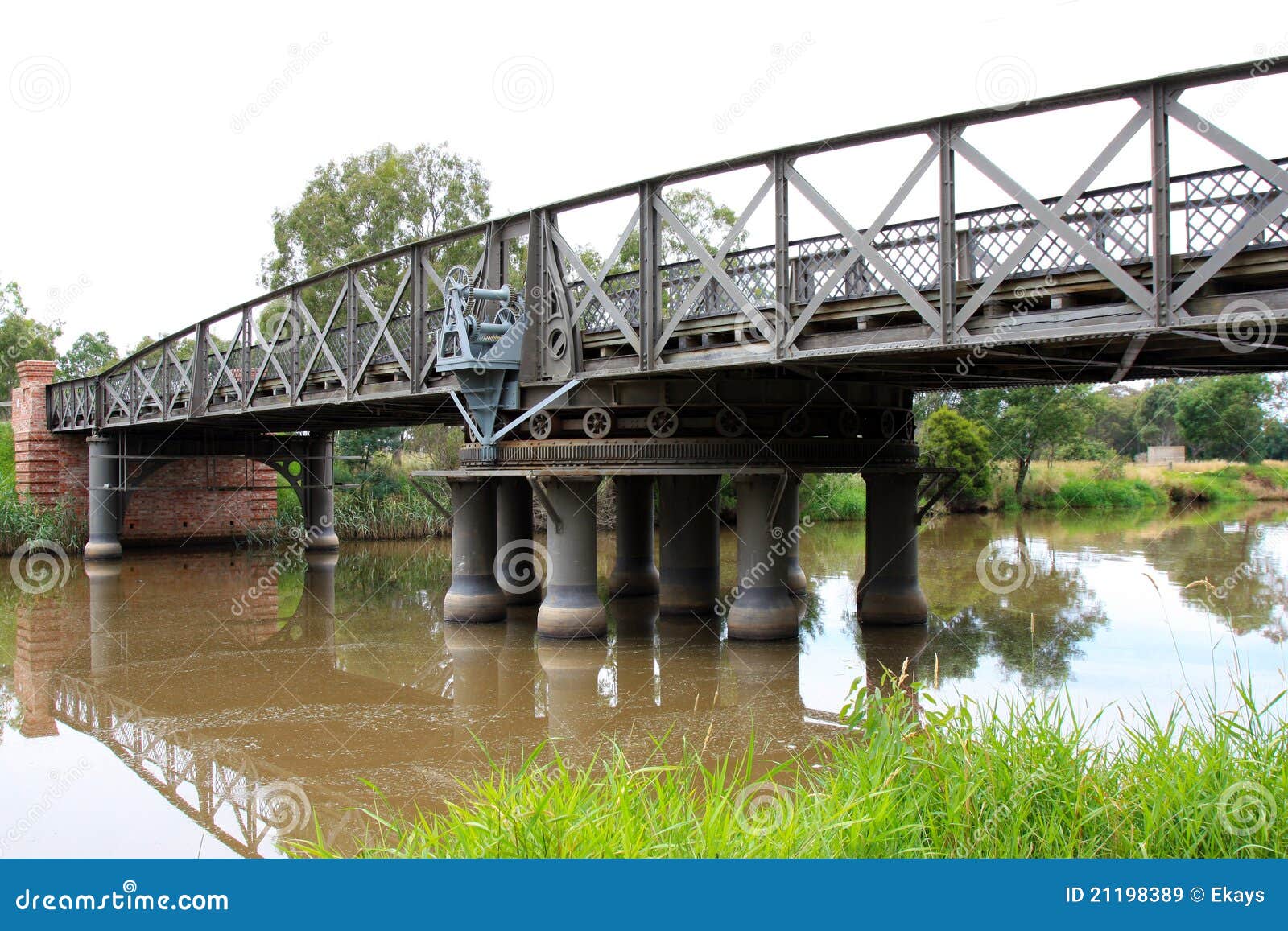 Rotating bridge stock image. Image of road, design, bridge - 21198389