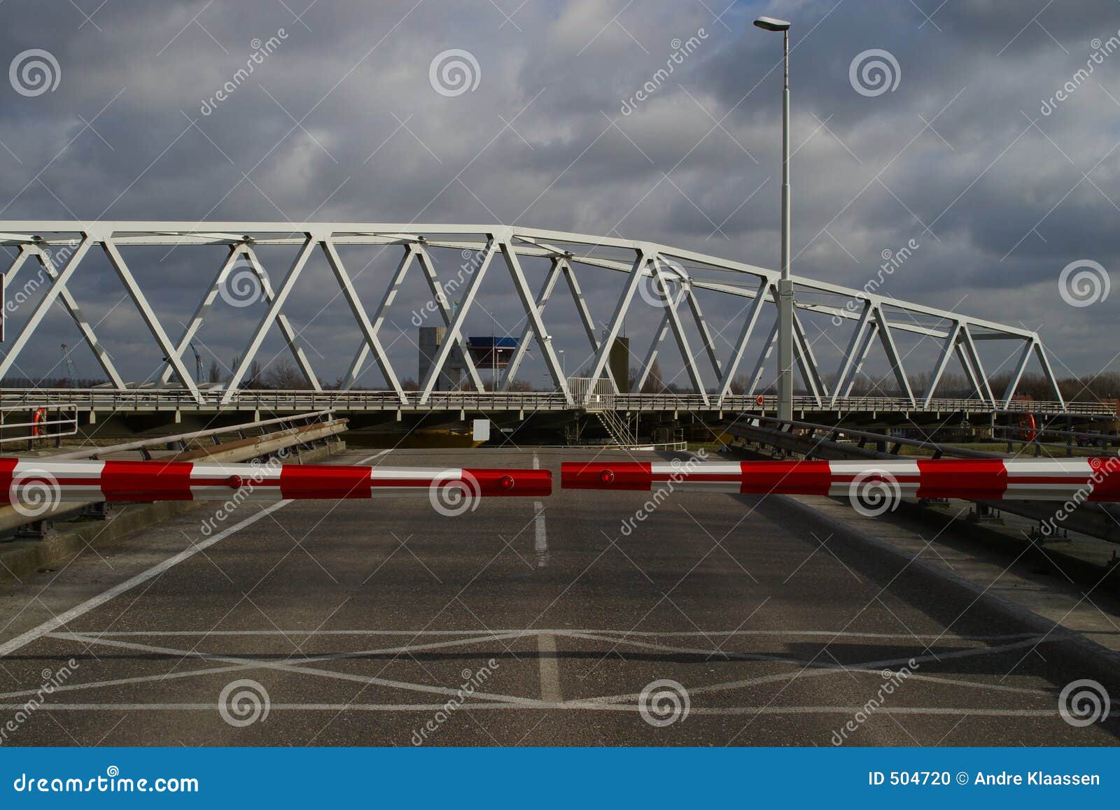 Rotating Bridge stock photo. Image of white, metal, steel - 504720