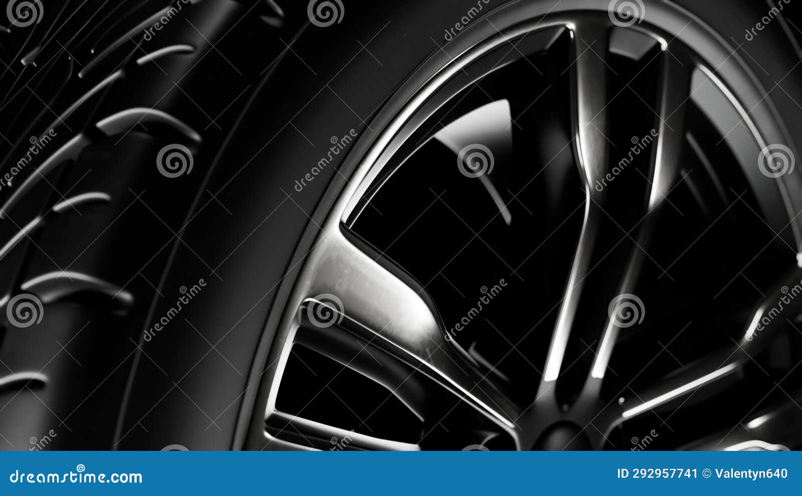 Rotating Car Wheel. Car Service Concept, Tire Replacement Stock Video ...