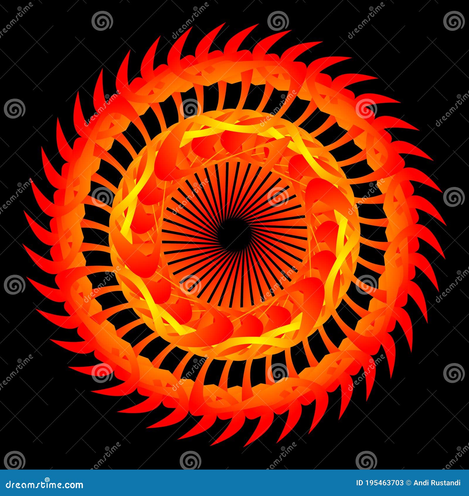 Rotating Circle Chart Template, Infographic Design, Visualization ...