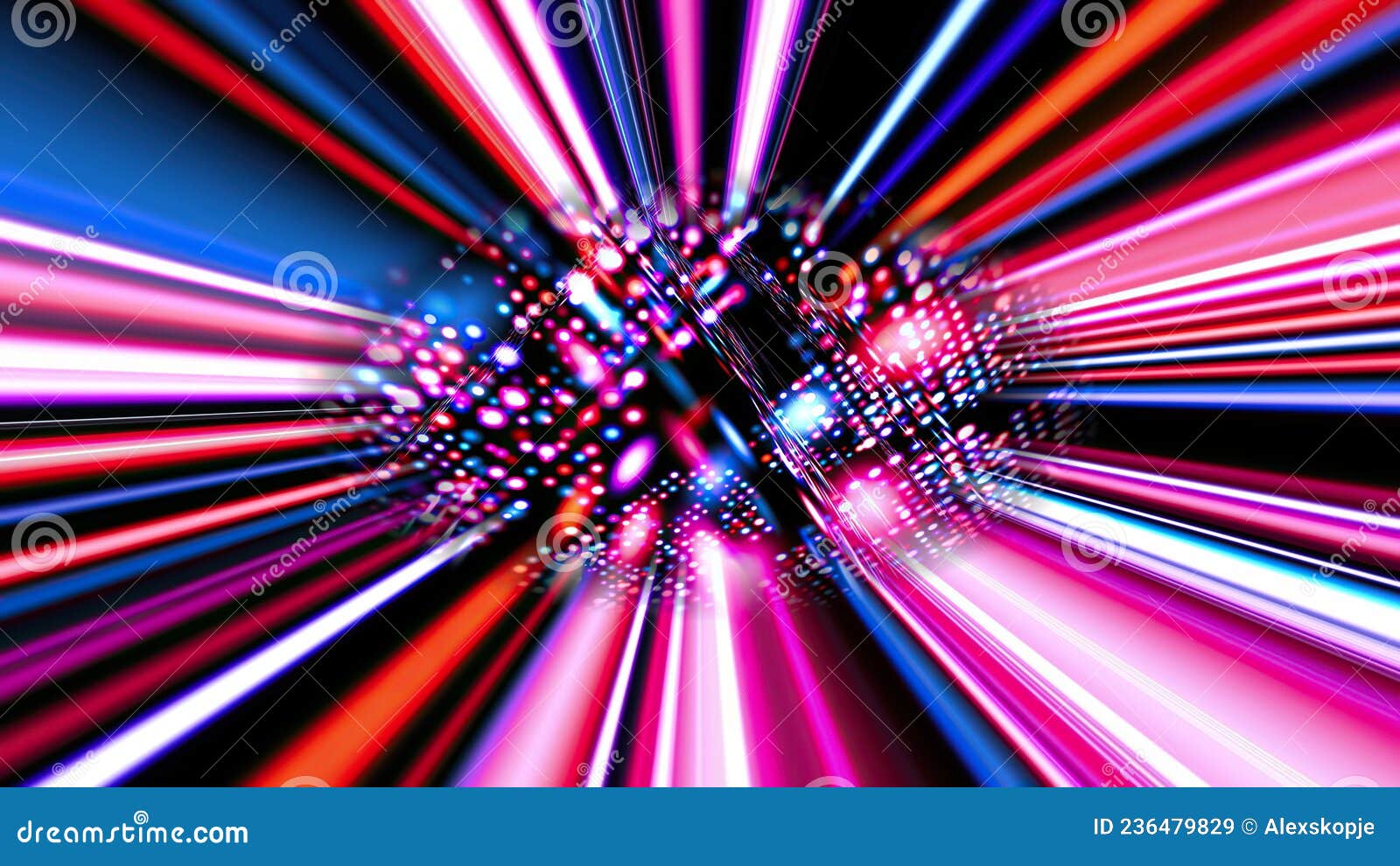 Rotating Circle Shapes Abstract Pattern of Circles Stock Illustration ...