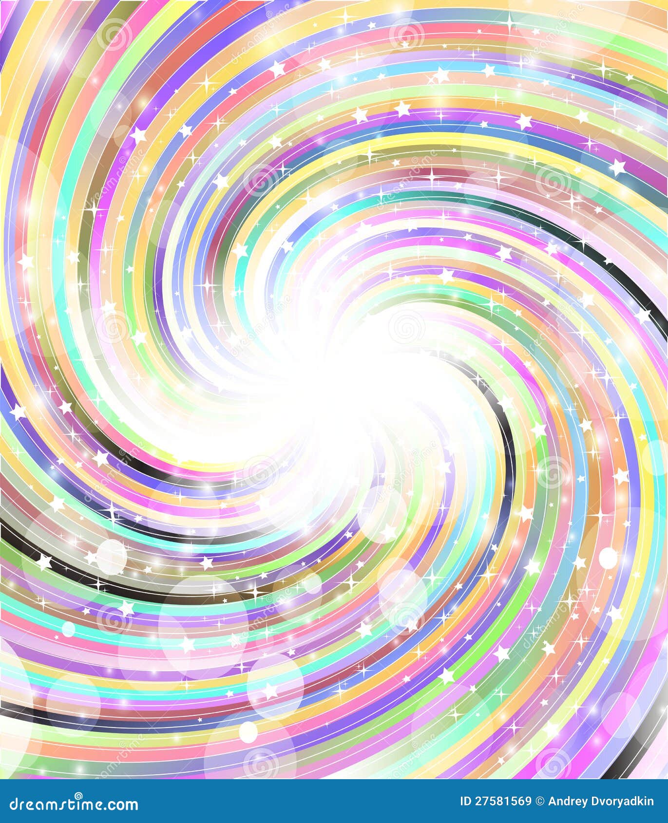 Rotating Color Infographic Vector Illustration | CartoonDealer.com ...