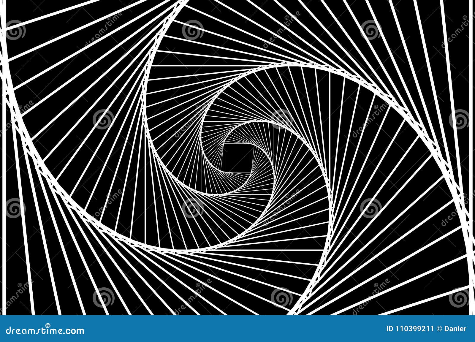 Square Optical Illusion Pattern Stock Vector - Illustration of line ...