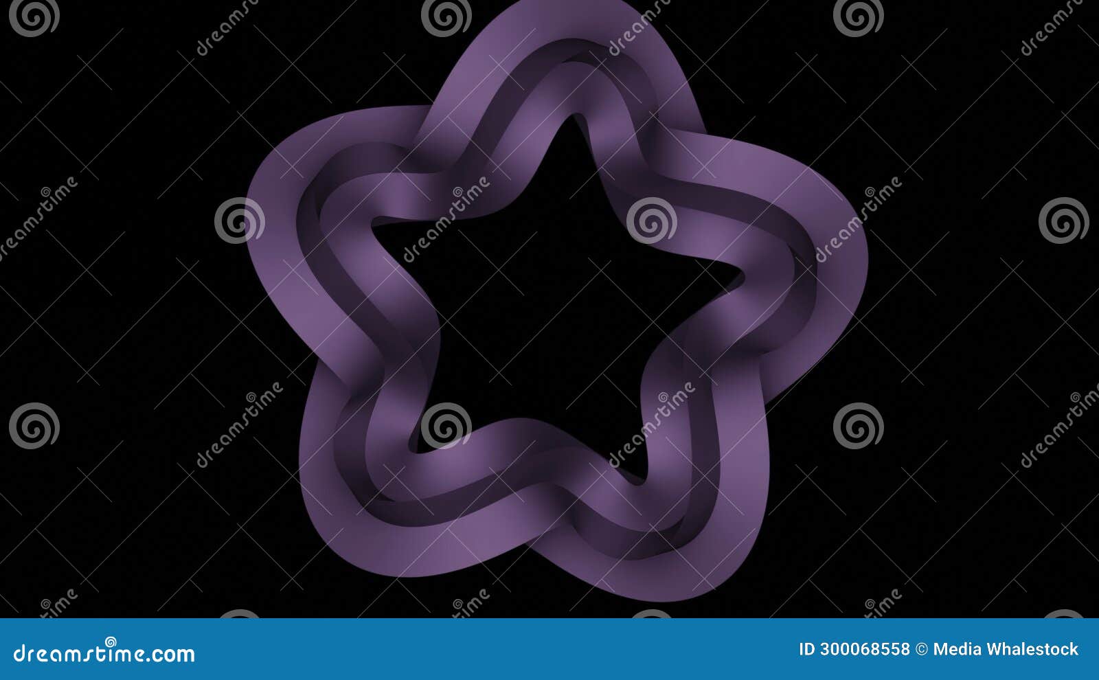 Rotating 3d Star with Illusion Effect. Design. 3D Star Shape with ...