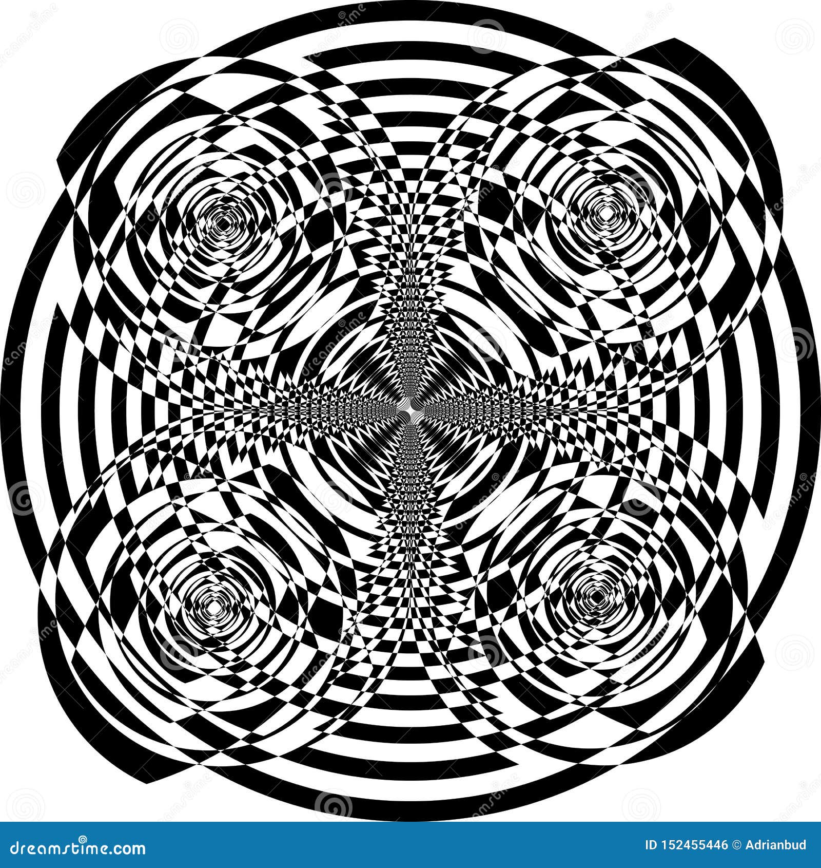 Rotating Disk Divided Into Rectangular Sectors. Vector | CartoonDealer ...