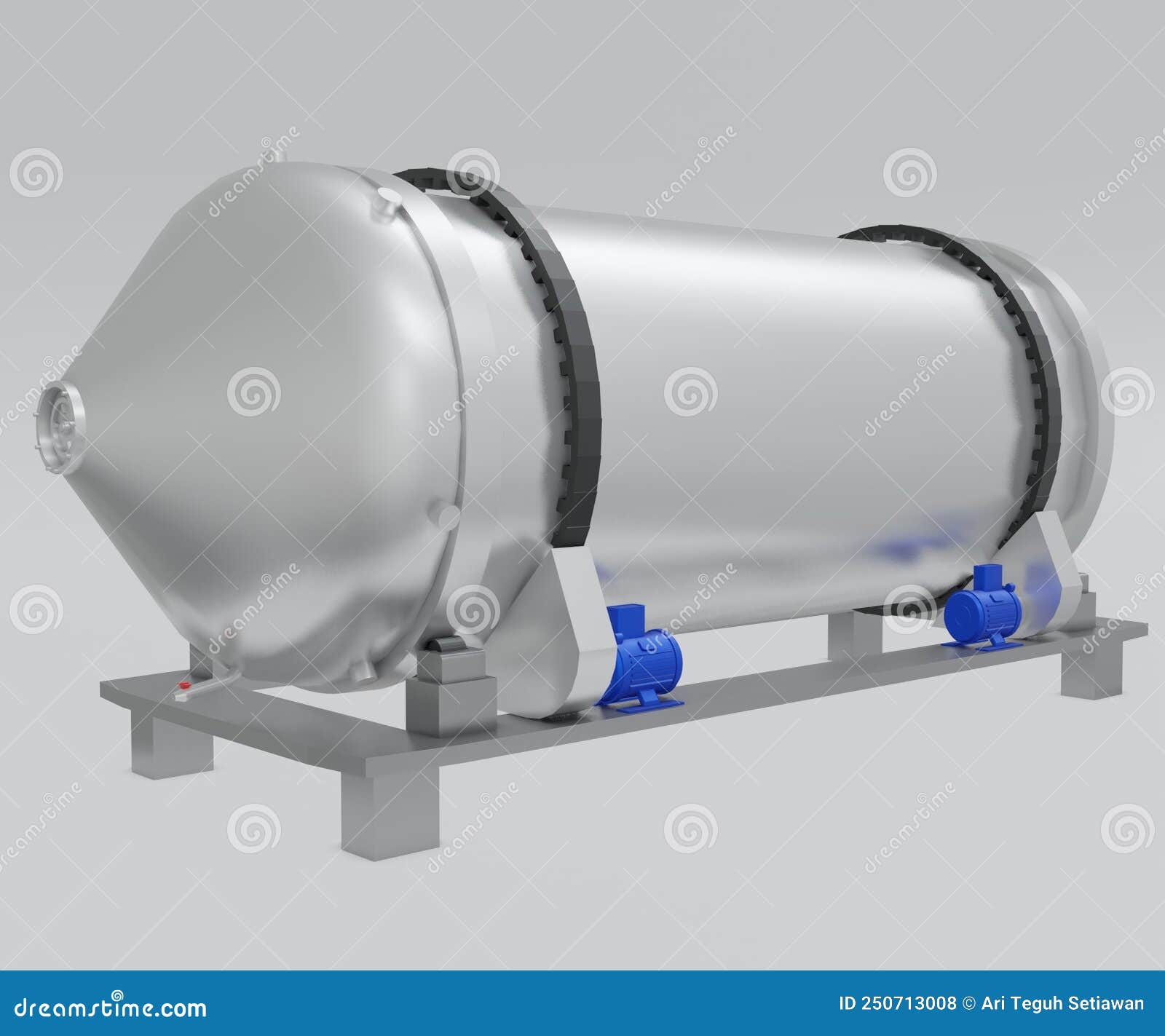 Fermentor Or Bioreactor Machine Mechanism Royalty-Free Stock ...