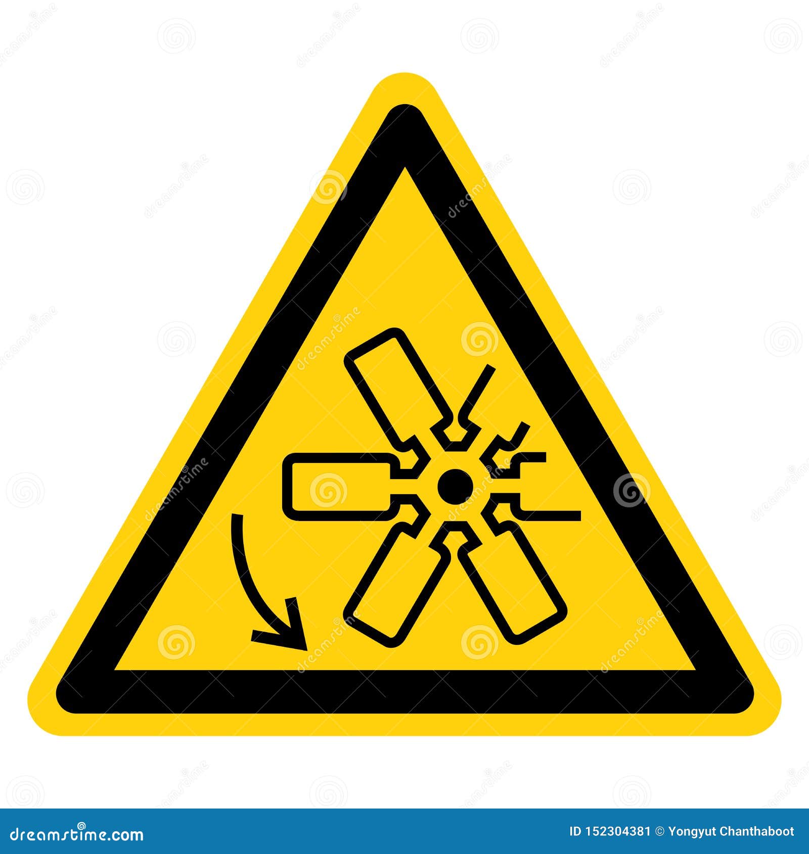 Rotating Fan Blade Symbol Sign, Vector Illustration, Isolate on White ... Rotating Fan Blade Symbol Sign, Vector Illustration, Isolate on White ...