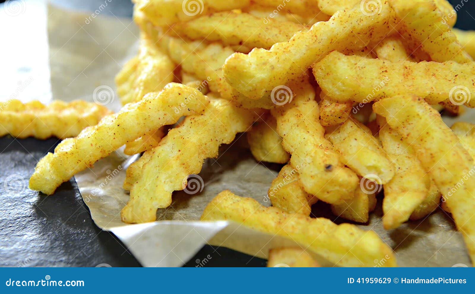 Rotating French Fries (loopable) Stock Video - Video of meal, food ...