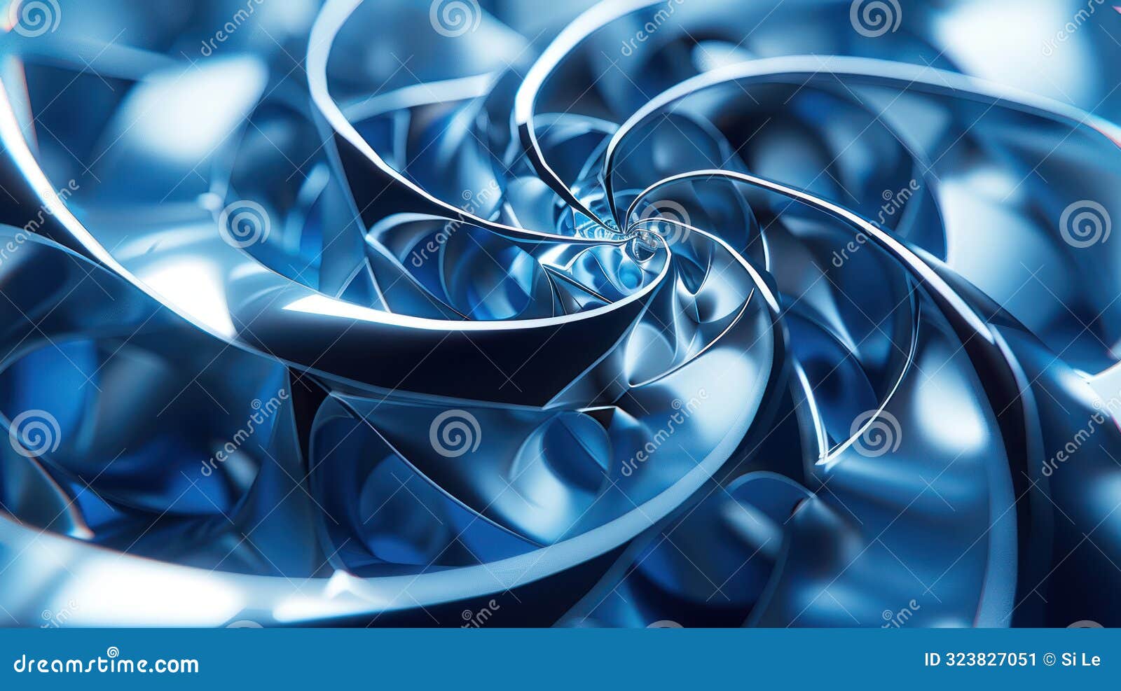 Rotating Geometric Structure Abstract 3d Animation Loop Stock