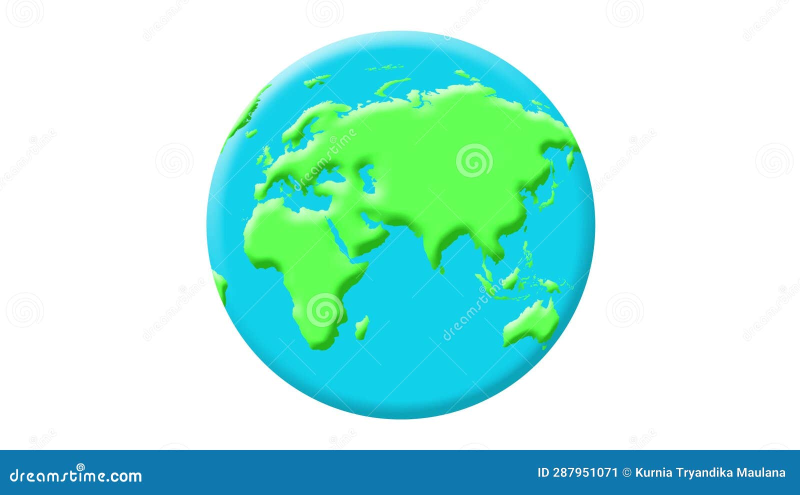 Rotating Globe Map Animation with Green and Blue Cyber Hacker Globe ...