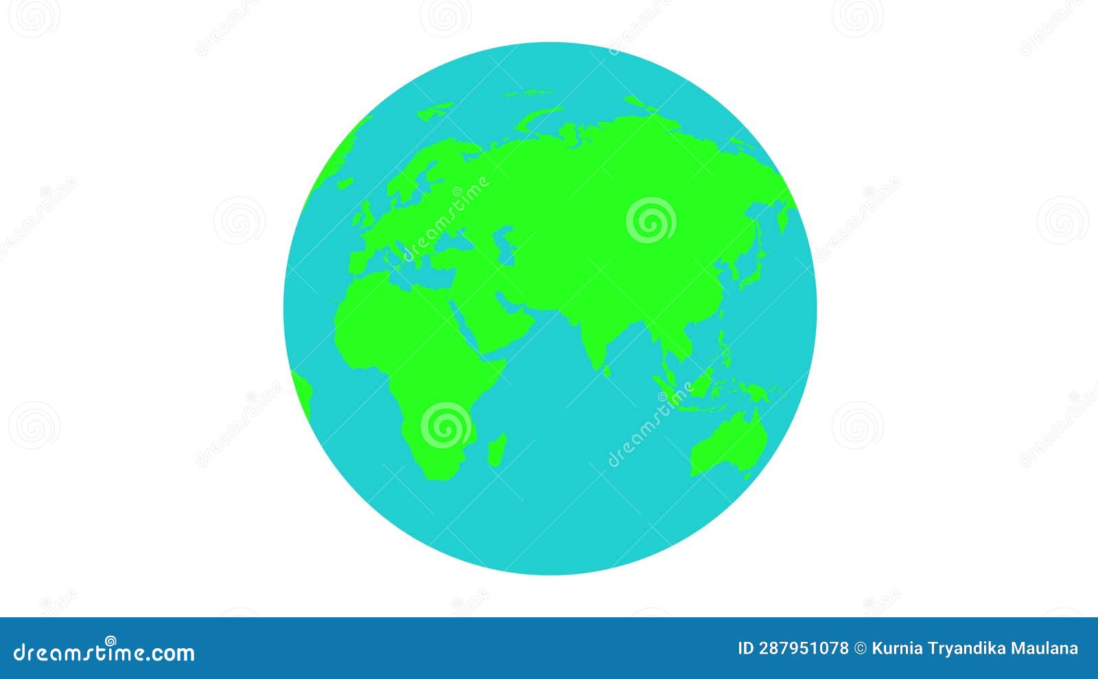 Rotating Globe Map Animation with Green and Blue Cyber Hacker Globe ...