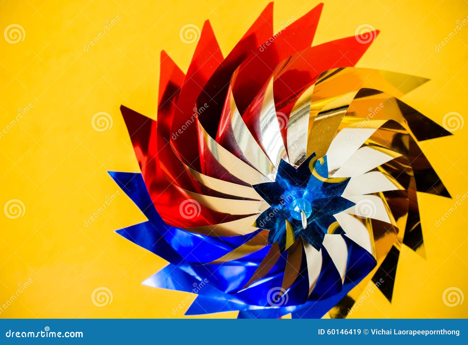 Rotating Hand Made Toy Windmill Stock Image - Image of movement, energy ...