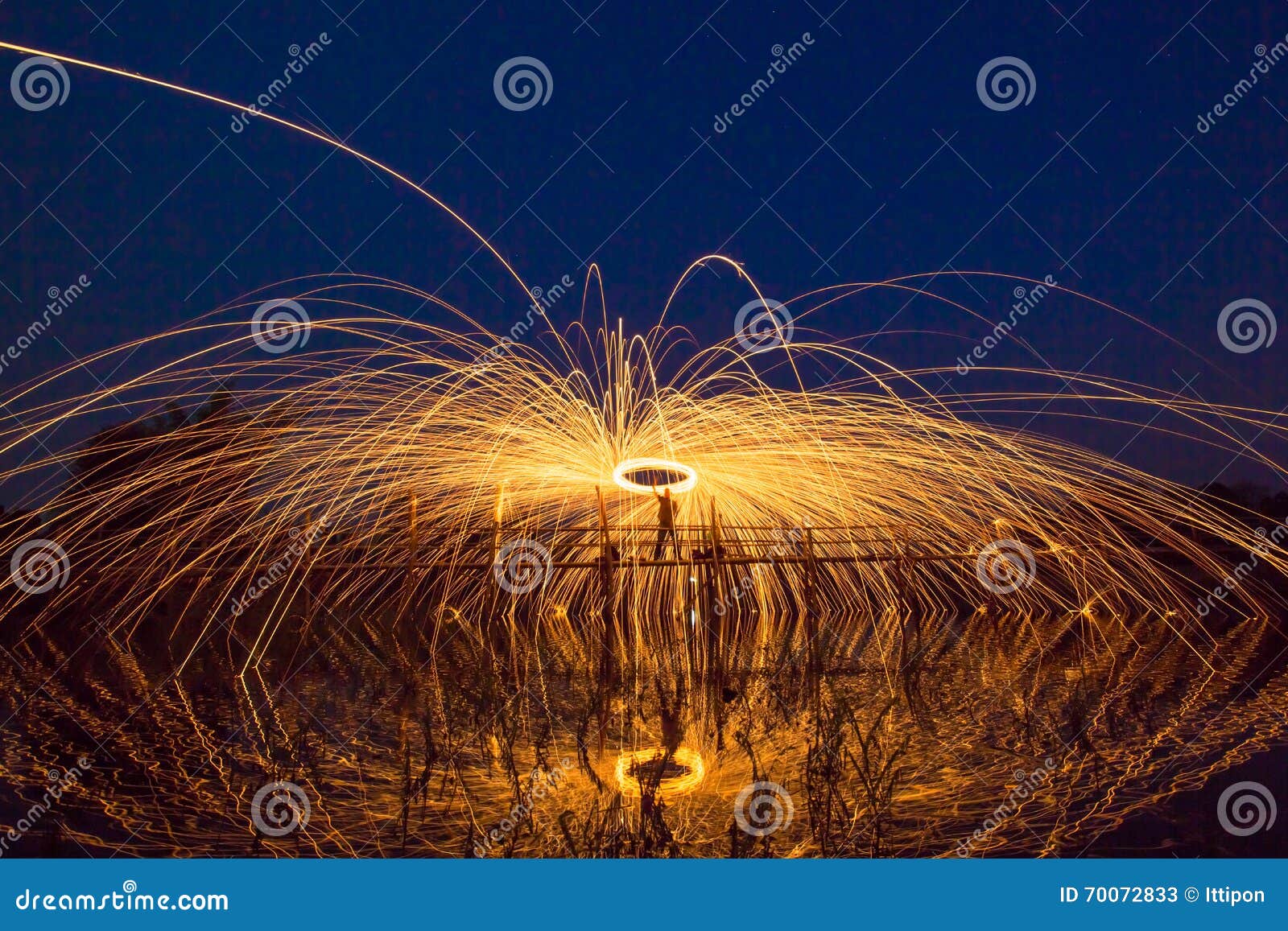Rotating lights stock image. Image of orange, rotate - 70072833