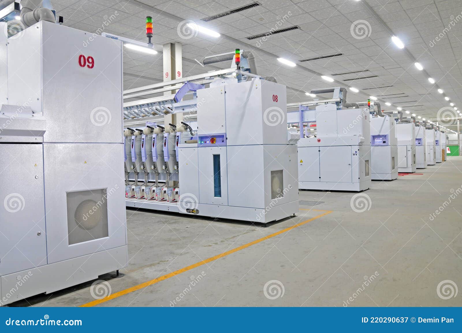 In a Rotating Machinery and Equipment Production Company Stock Image ...
