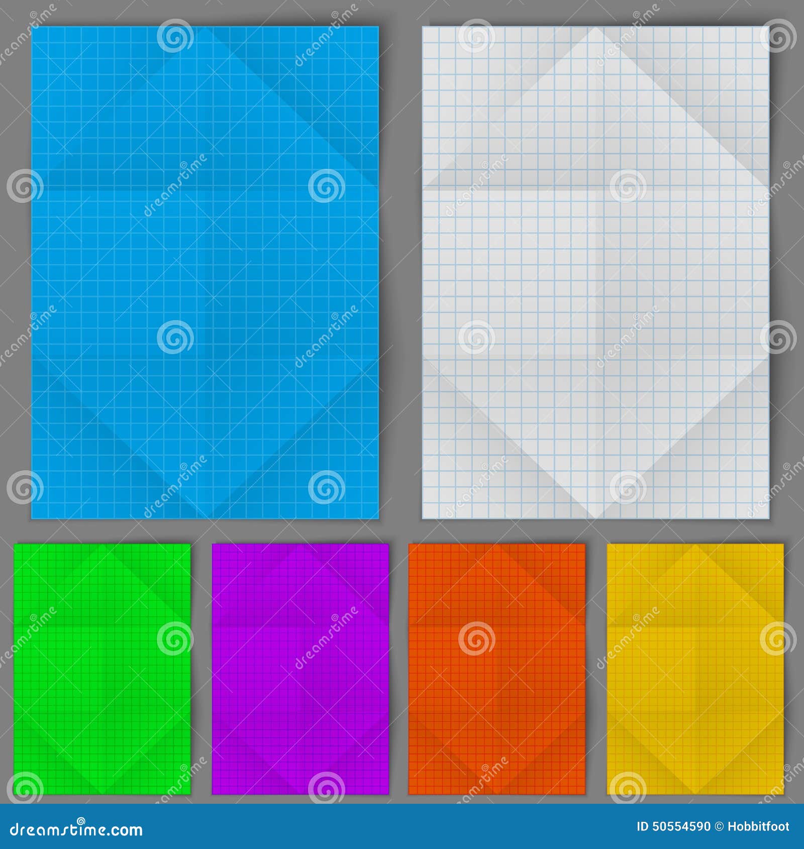 Rotating the paper in box stock vector. Illustration of copybook - 50554590