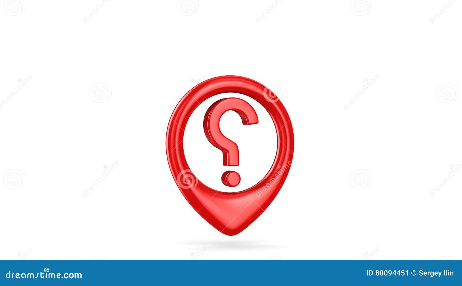 Spinning Question Mark