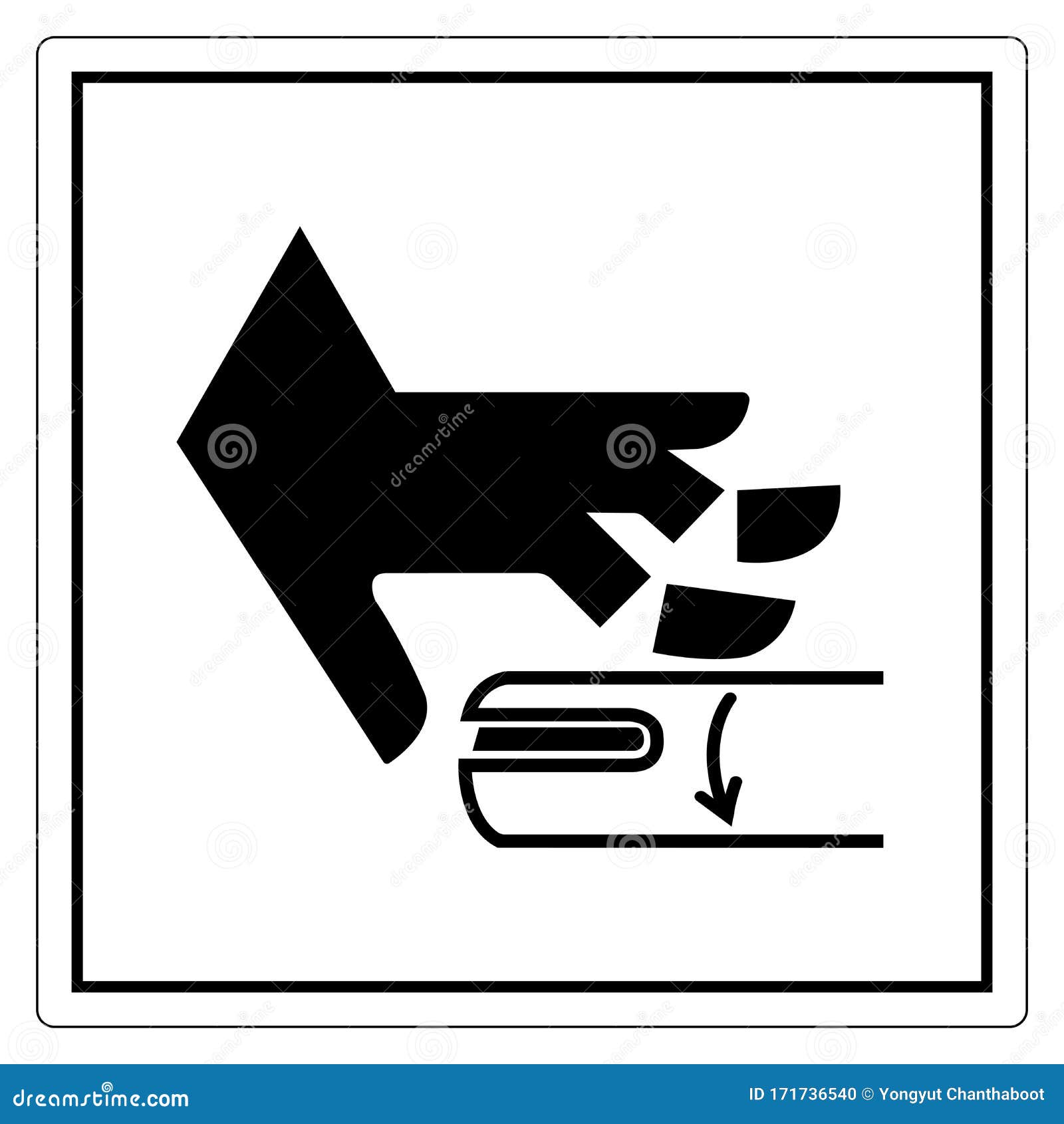 Rotating Shaft Symbol Sign, Vector Illustration, Isolate on White ...