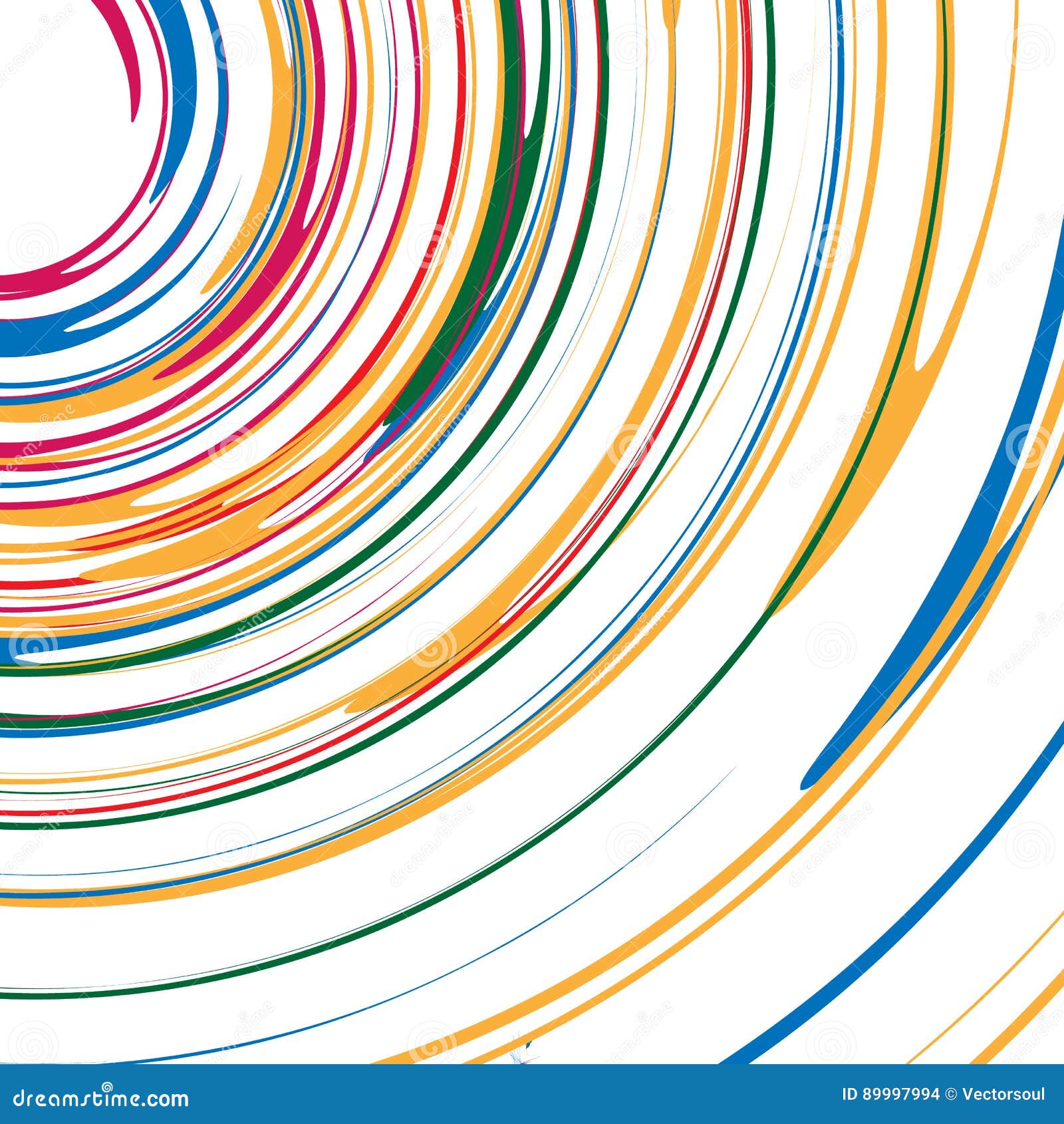 Rotating Spiral Element. Abstract Swirl, Vortex Shape Stock Vector ...