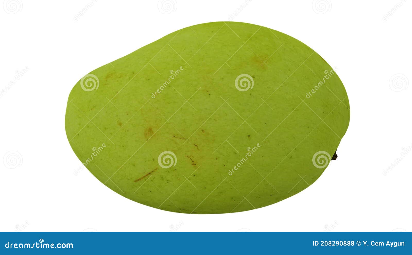 Rotating White Apple Mango on White Background 01A (Looping) Stock ...