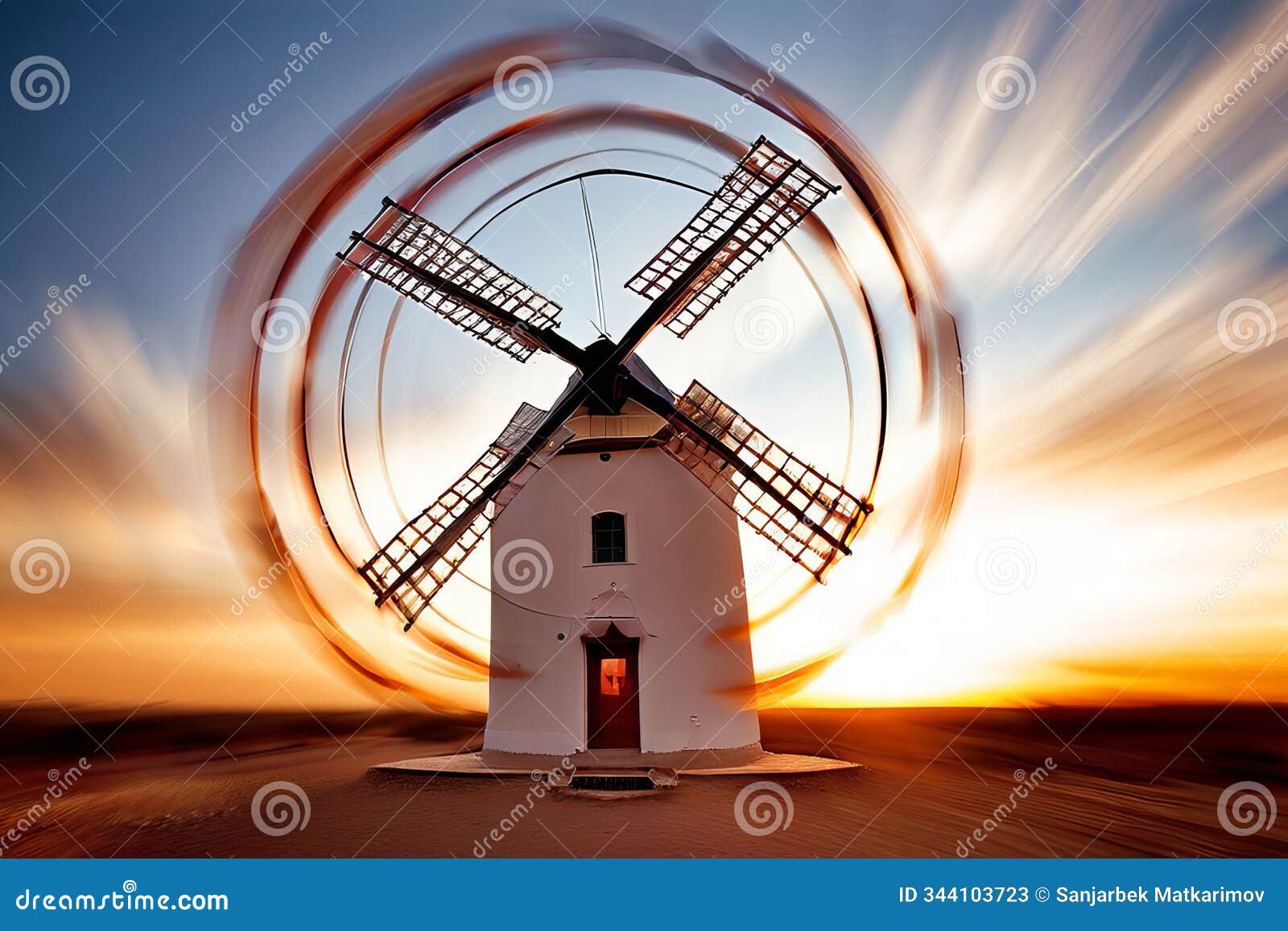 Rotating Windmill Icon Silhouette Symbol Cartoon Vector | CartoonDealer ...